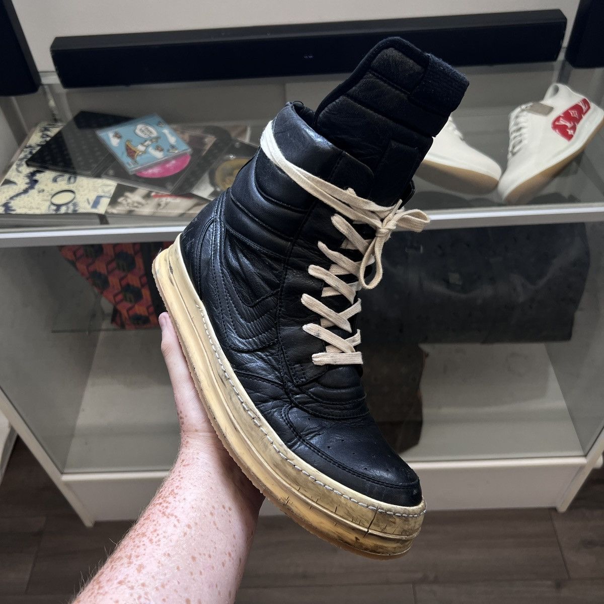 Rick Owens Rare Rick Owens SS07 ‘Drake’ Dunks | Grailed