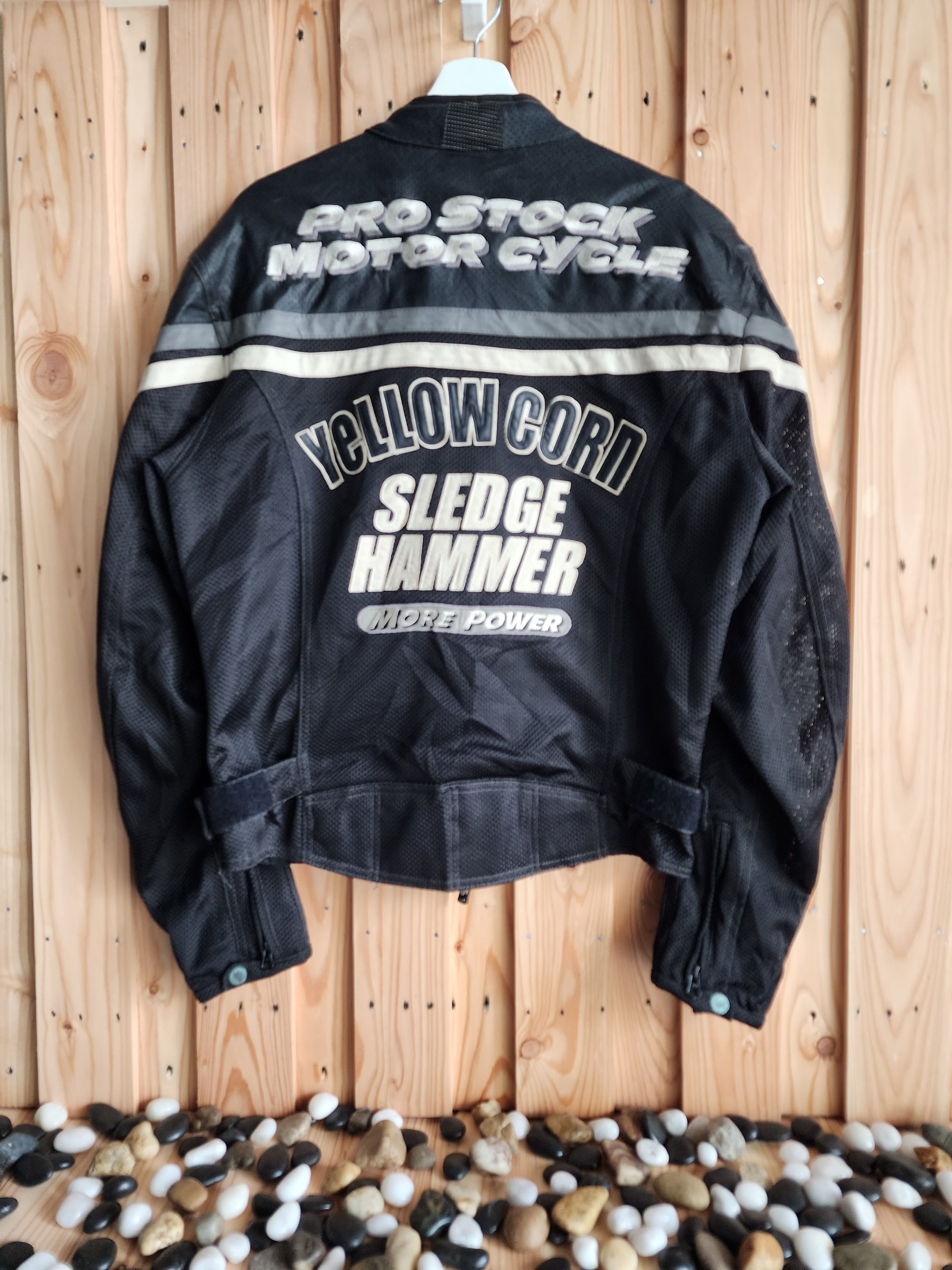 Vintage Yellow Corn Sledge Hammer Highway Racing Jacket | Grailed