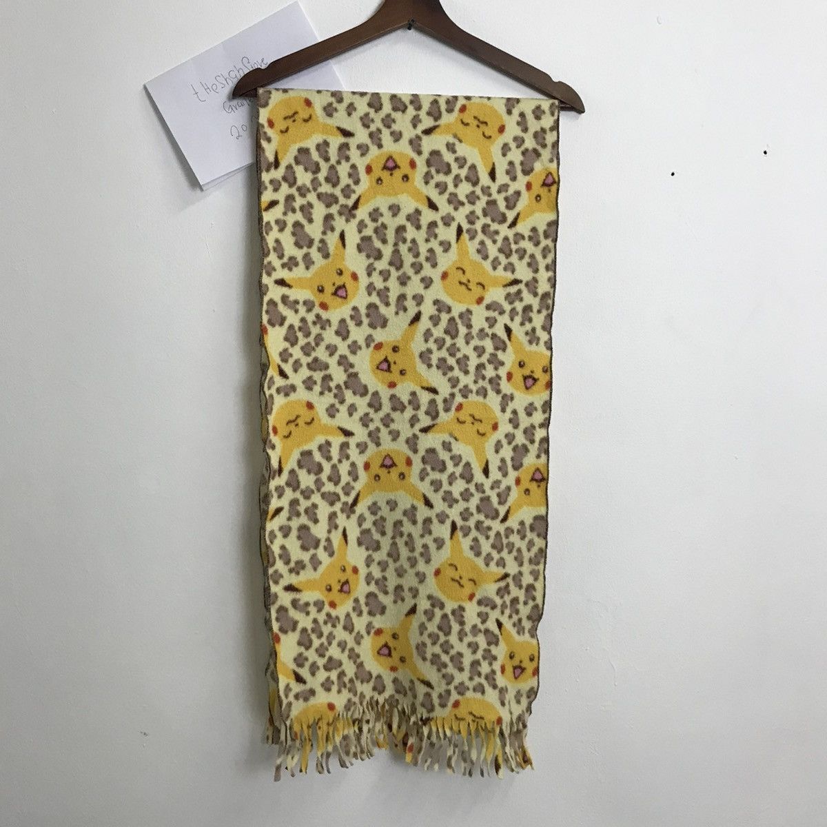 Anima × Vintage Vintage Pikachu Pokemon Full Print Scarf | Grailed