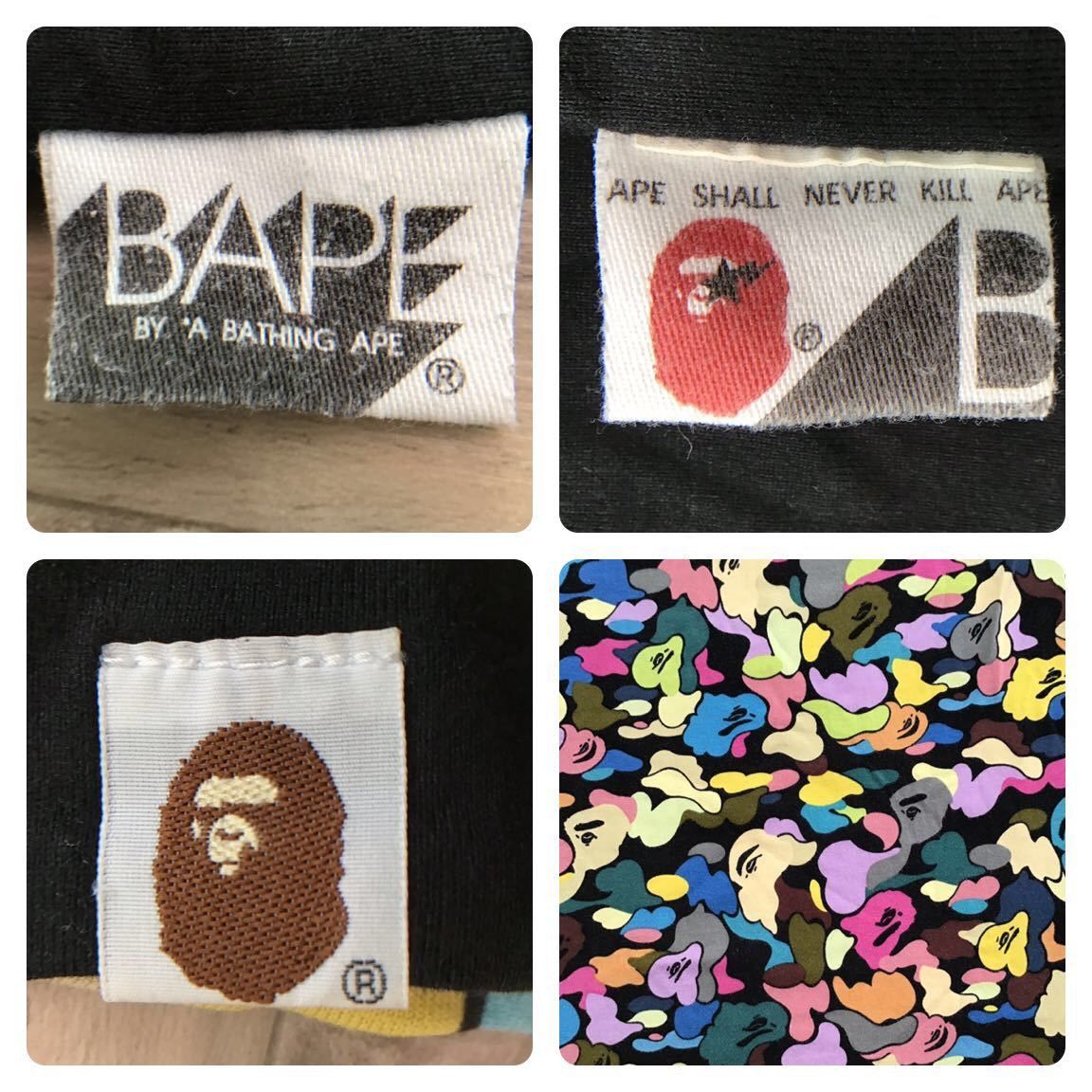 Bape × Nigo 🔥Reversible🔥 multi camo long sleeve T-shirt BAPE APE NIGO | Grailed