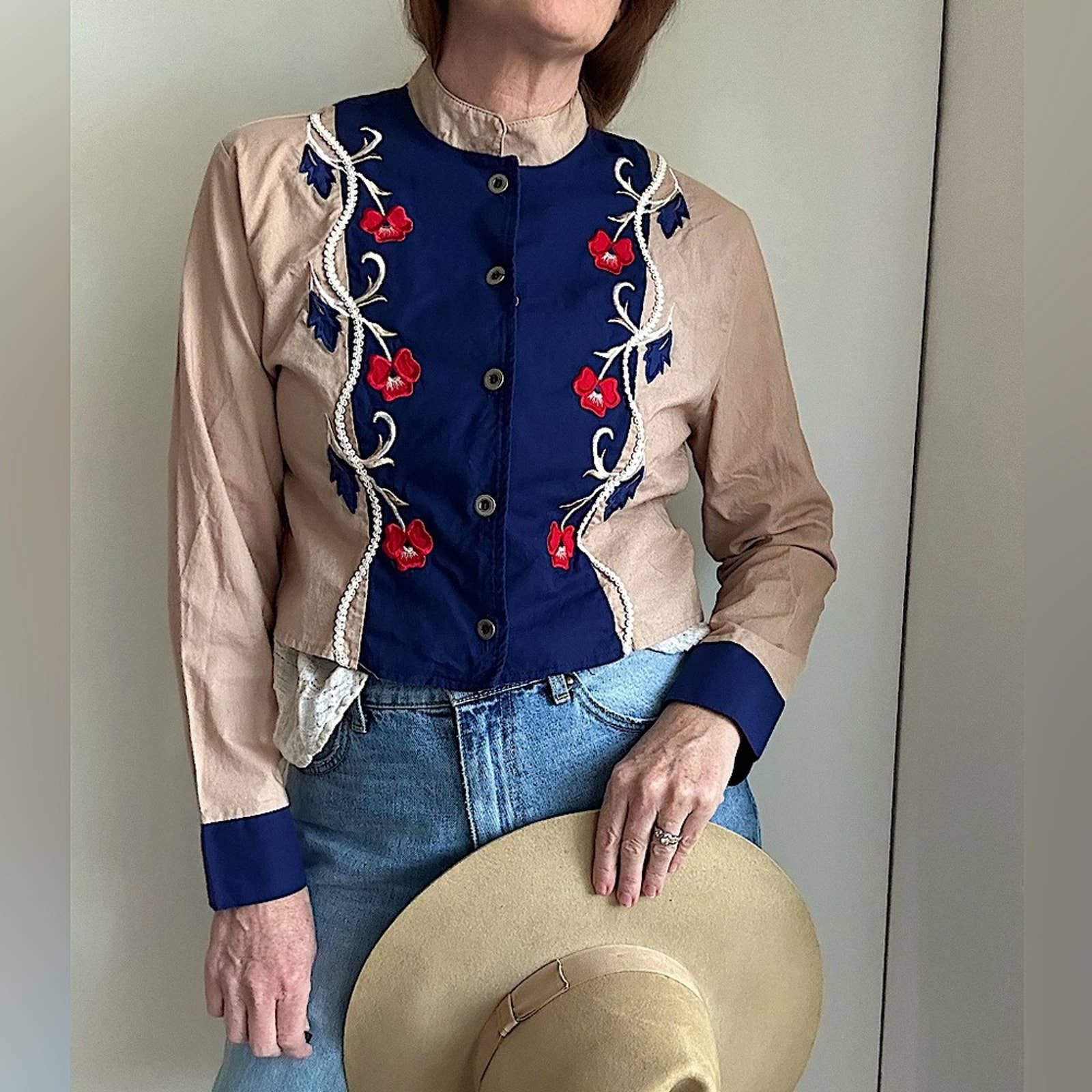 Vintage Vintage 90s Ranch wear Western Shirt Women Size MED Cowgirl ...