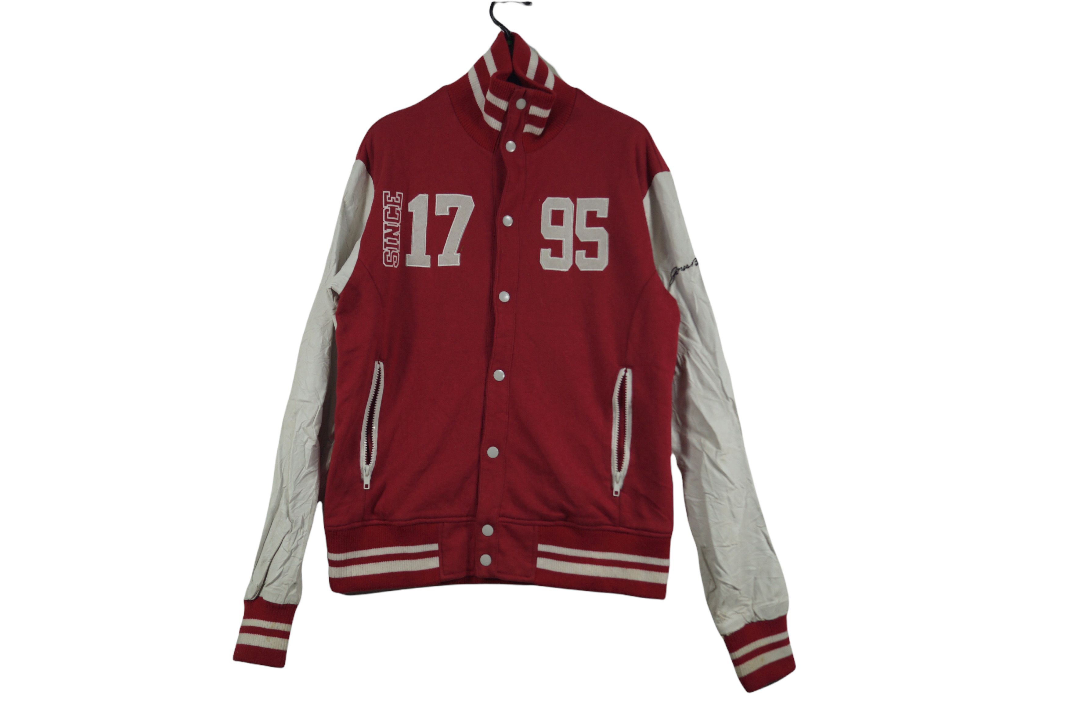 Varsity Jacket Rare!! Varsity Jacket Button up Jim Beam Design | Grailed