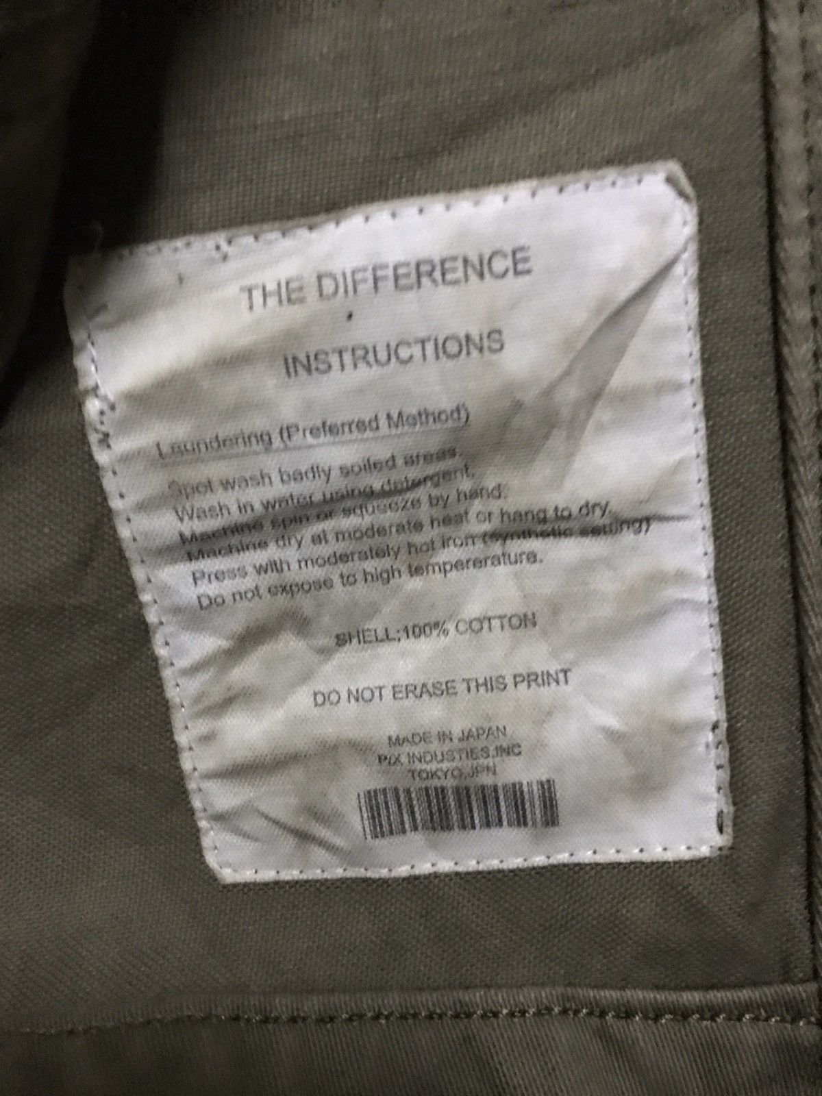 Japanese Brand The Difference Rupert Jacket / Army / Military | Grailed