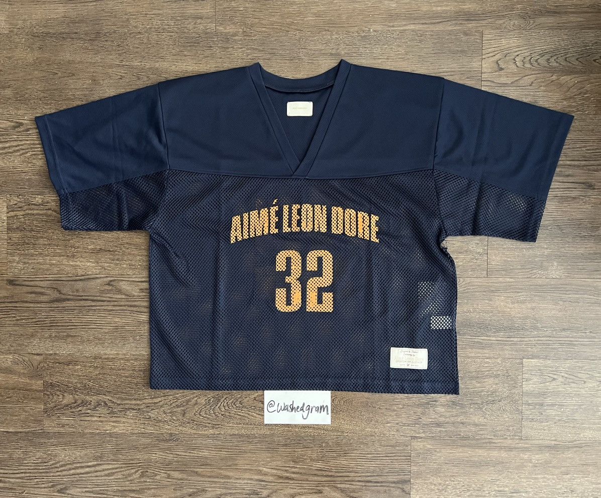 Aime Leon Dore Cropped Football Practice Jersey | Grailed