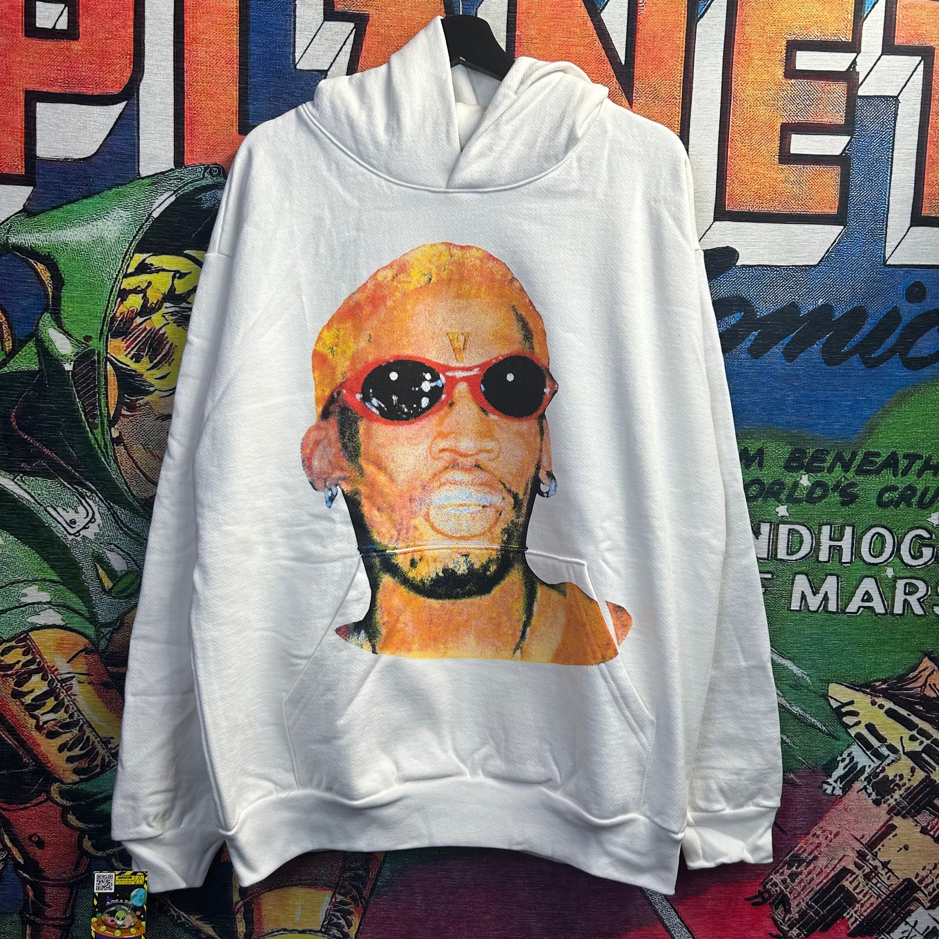 Streetwear × Vlone Brand New Vlone Dennis Rodman Cheetah Hoodie Size ...
