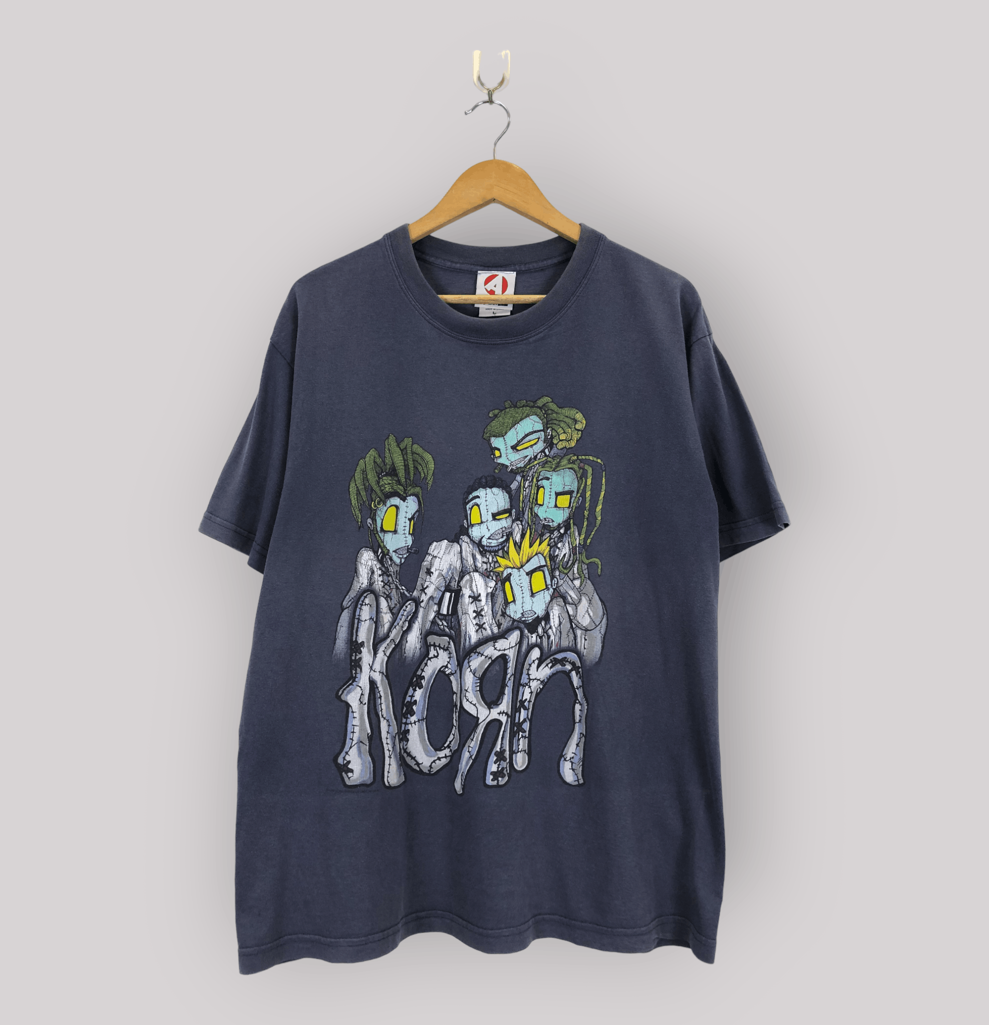 Vintage Vintage 90s Korn Band Acme Merchandise Tee Shirt | Grailed