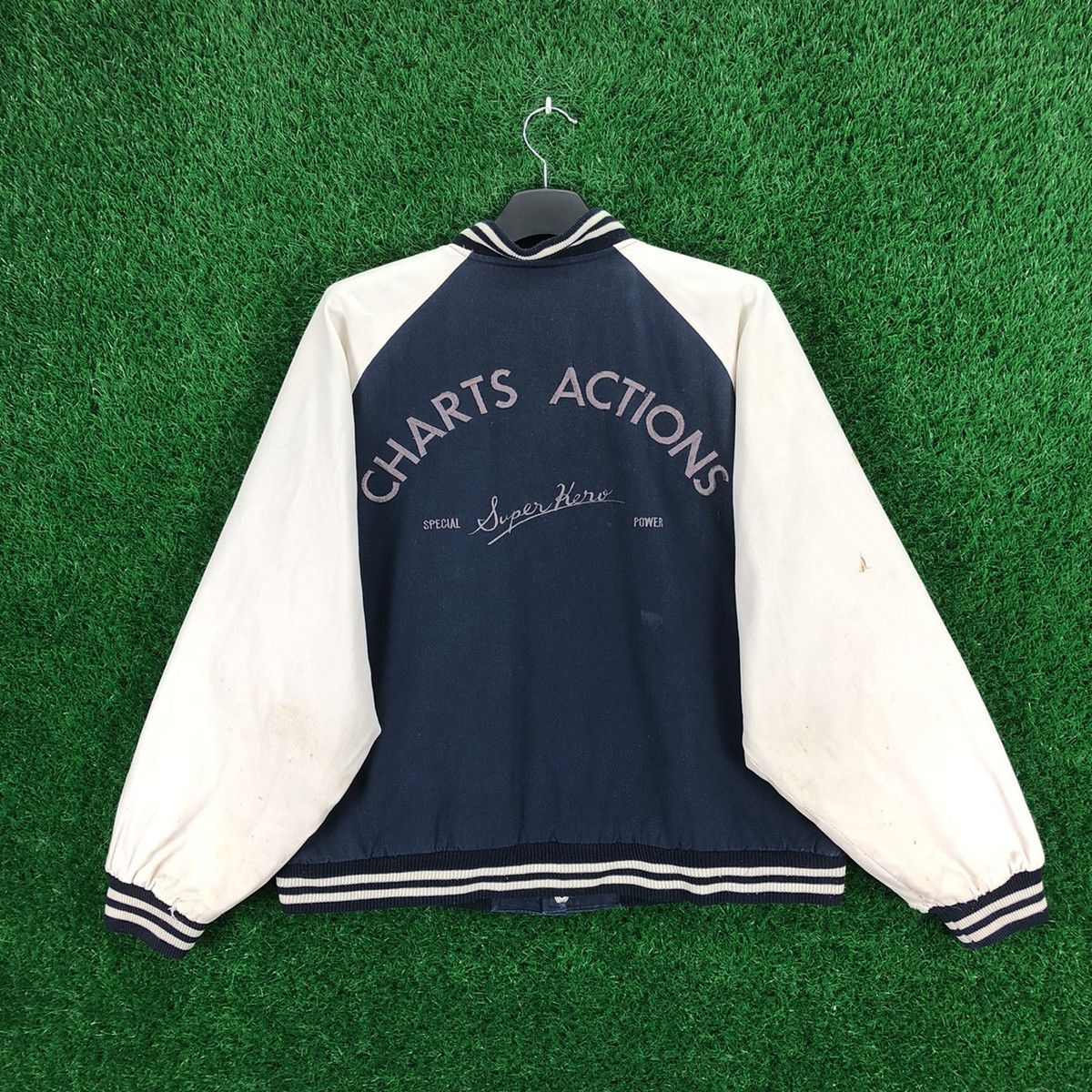Japanese Brand × Varsity Jacket × Vintage Vintage 80's Varsity Jacket ...