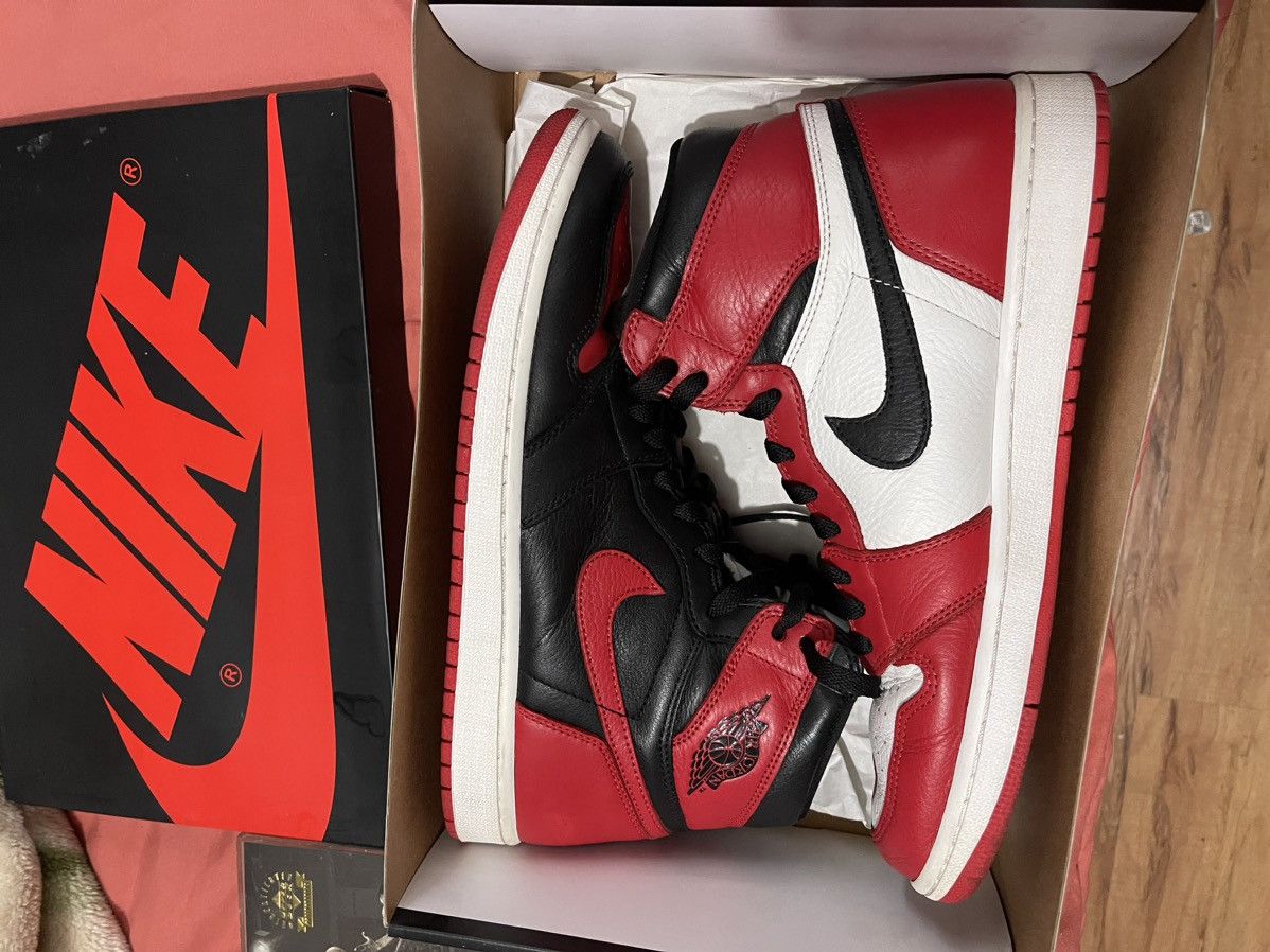 Nike Jordan 1 Retro High OG NRG Homage To Home Bred Chicago | Grailed