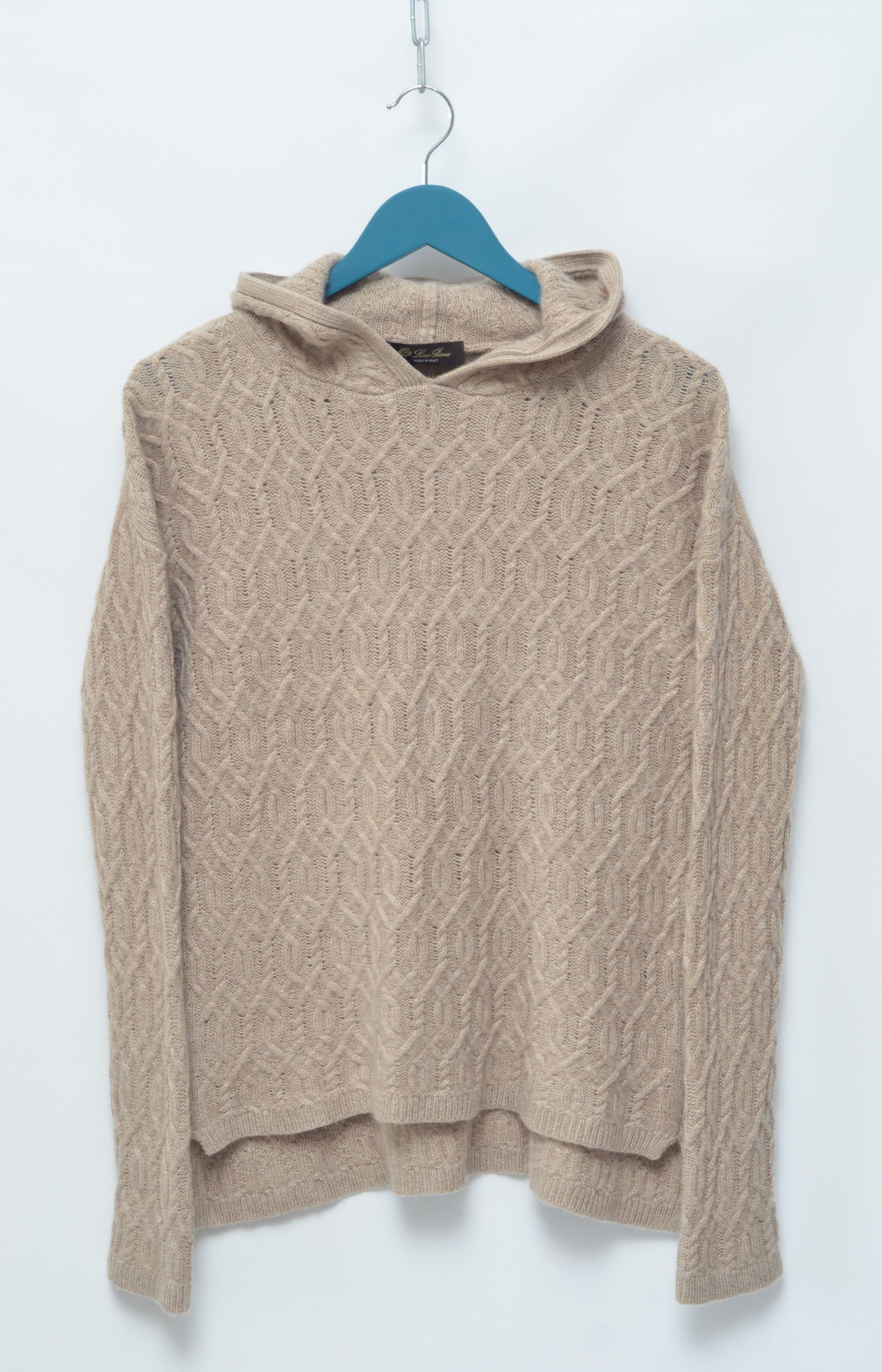 Loro Piana Loro Piana Baby Cashmere Knitted Hoodie Jumper Made in Italy ...