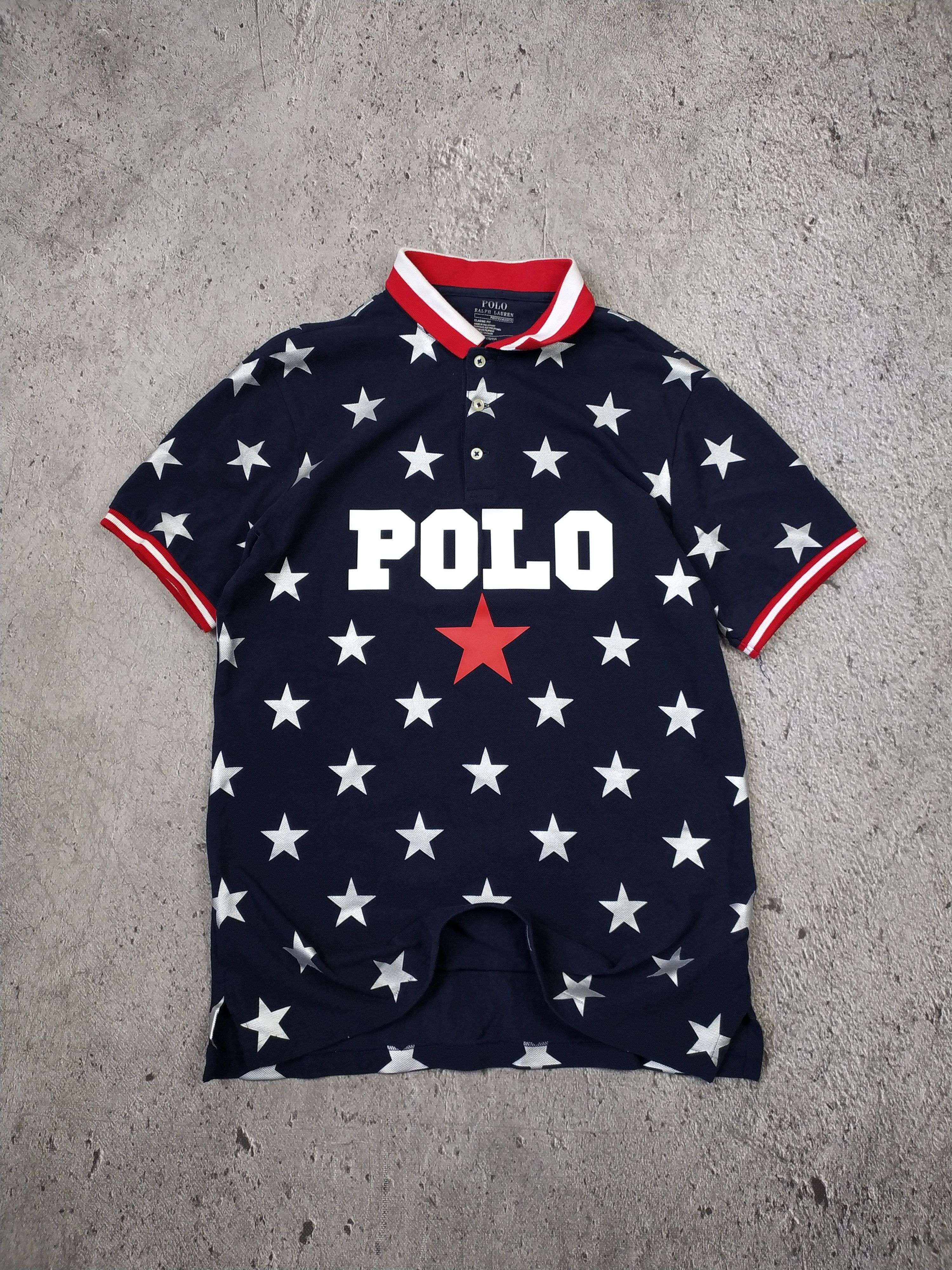 Polo Ralph Lauren Polo Ralph Lauren USA flag stars shirt | Grailed