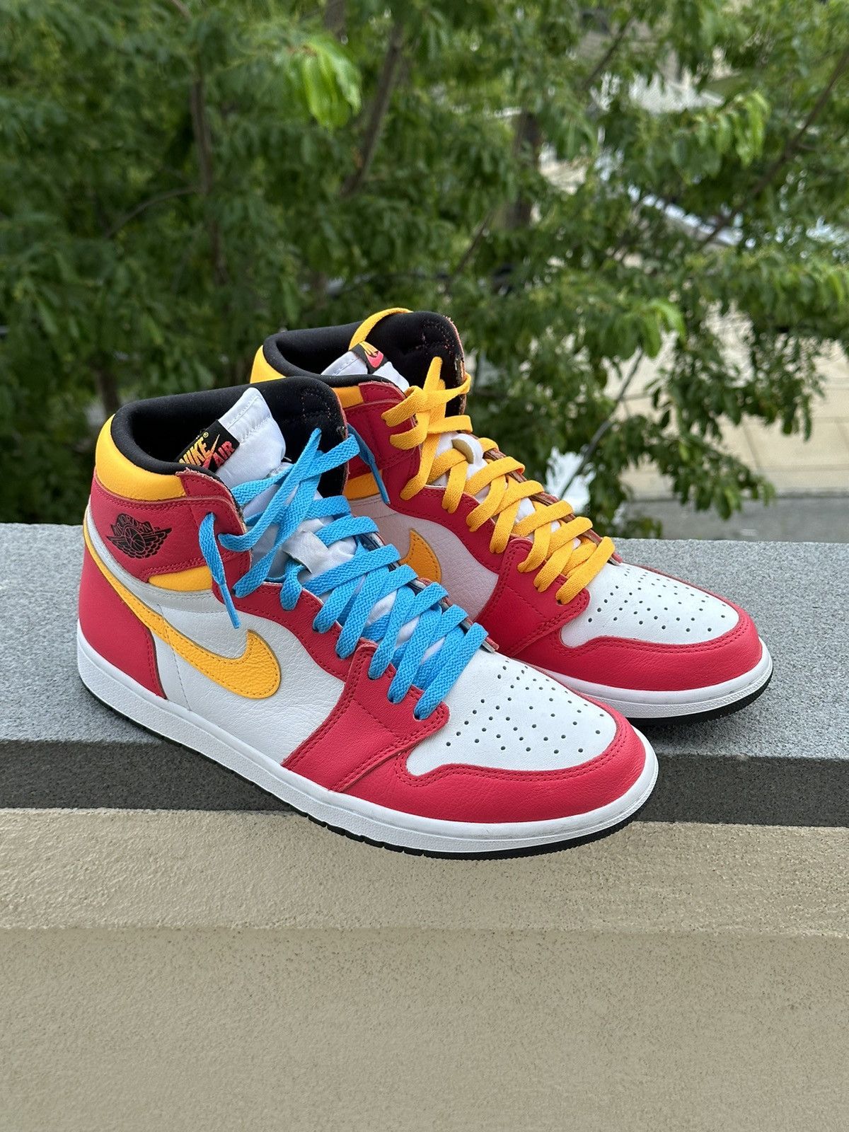 Jordan Brand × Nike Jordan 1 — Light Fusion Red | Grailed