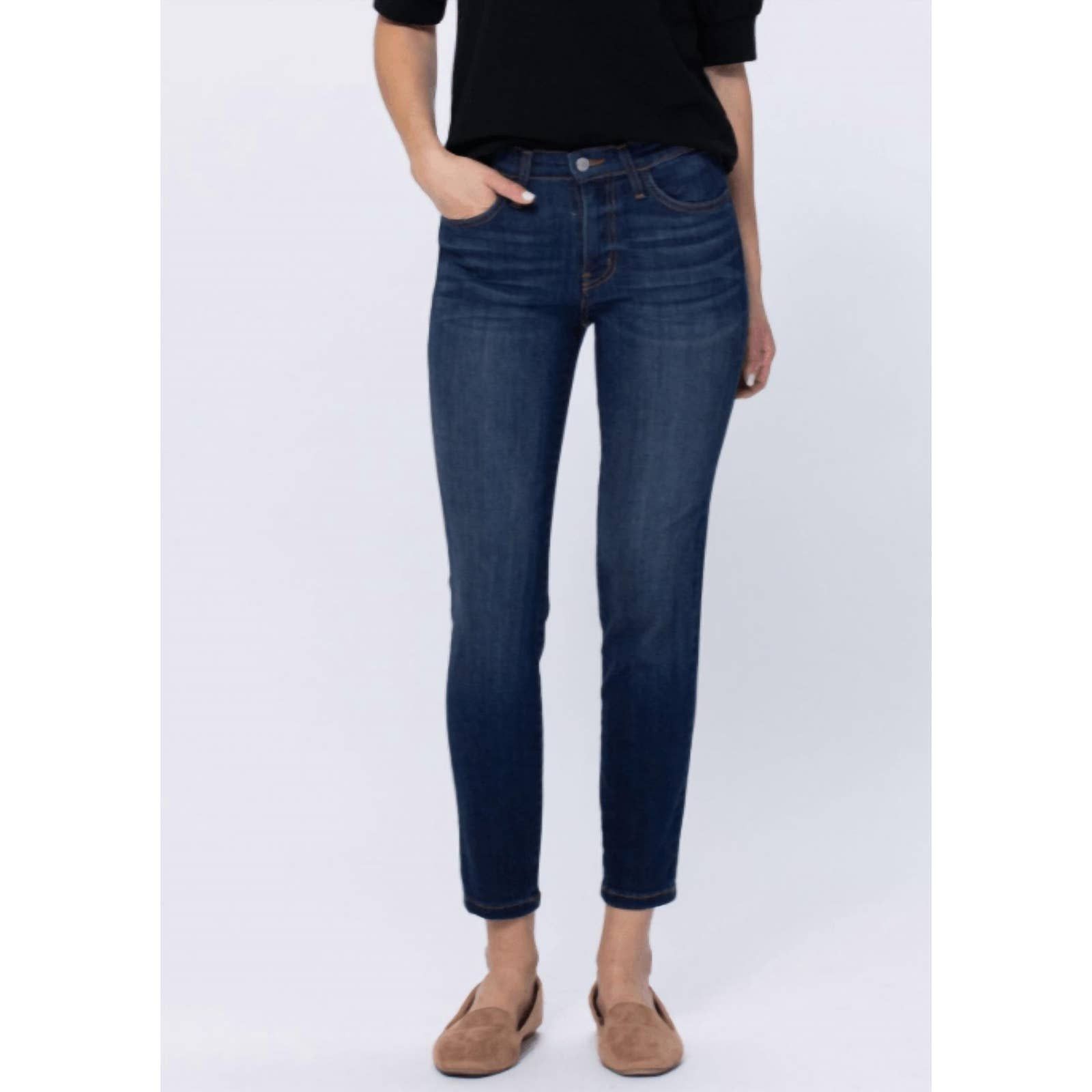 Designer JUDY BLUE Handsand Relaxed Fit Jean In Dark Wash | Grailed
