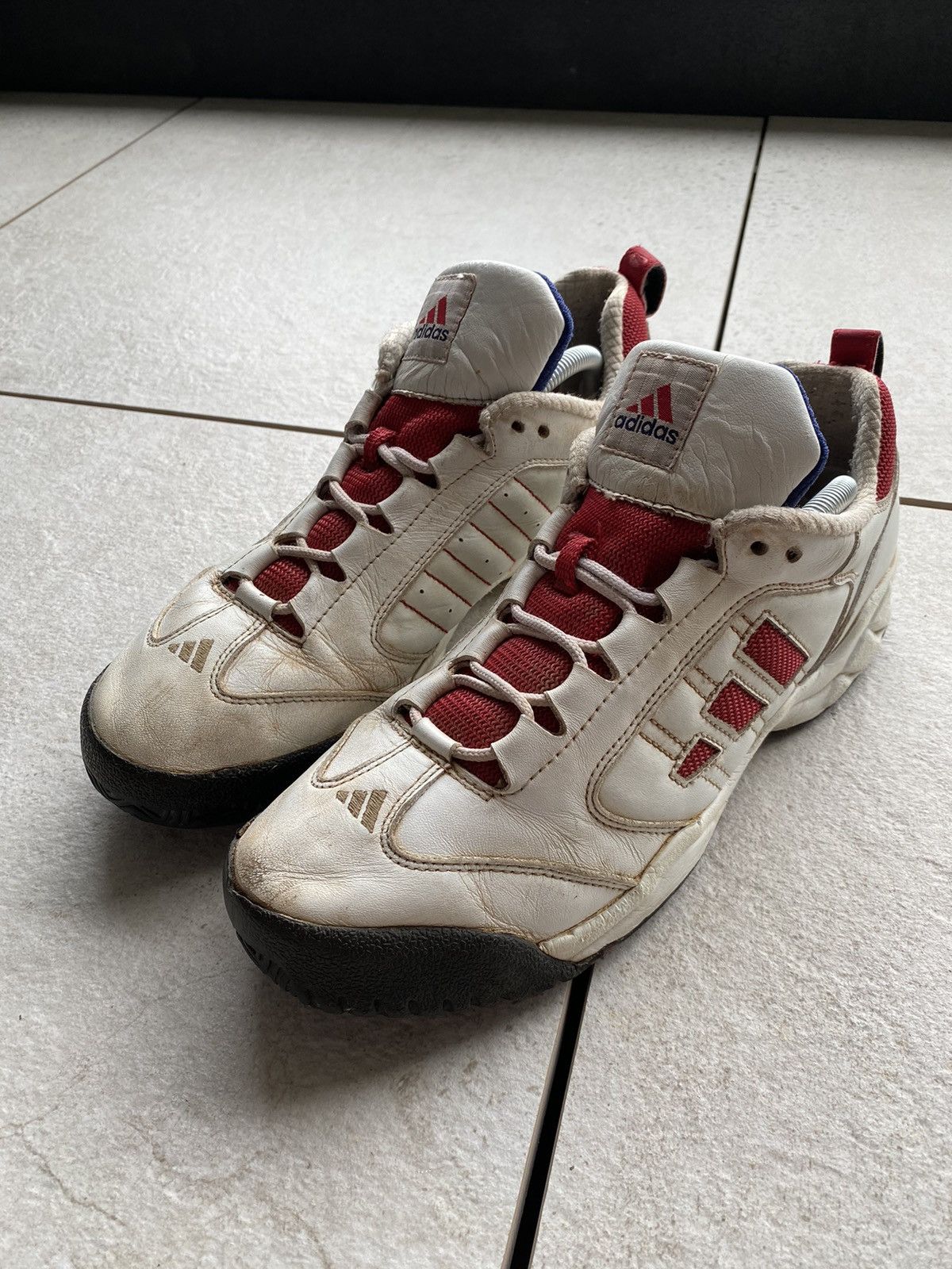 Adidas × Streetwear × Vintage 90s Vintage Adidas Torsion 1996 Leather ...