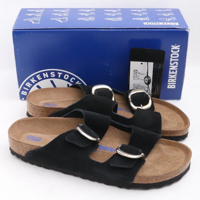 Chrome Hearts Chrome Hearts x Birkenstock Arizona Suede Sandals | Grailed