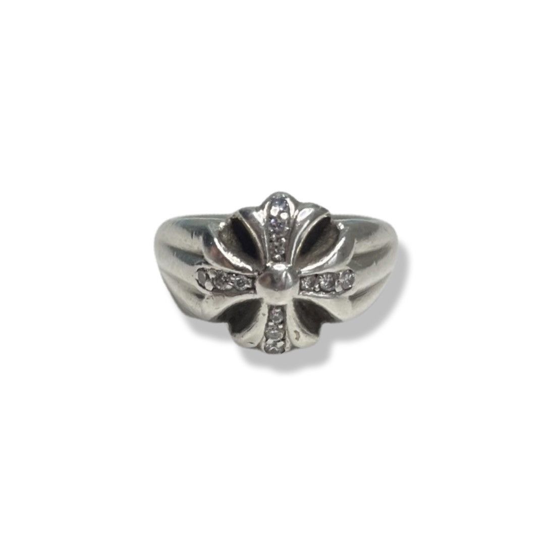 Chrome Hearts Chrome Hearts Diamond Cross Ring | Grailed