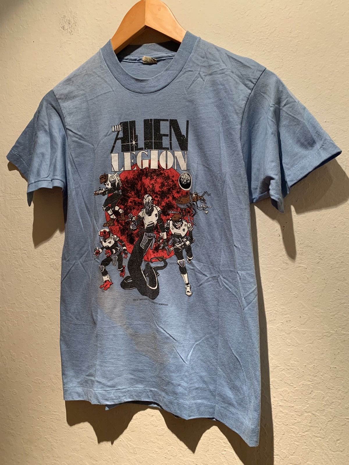 Vintage *RARE* Vintage 1984 Alien Legion Marvel Screen Stars T-Shirt ...