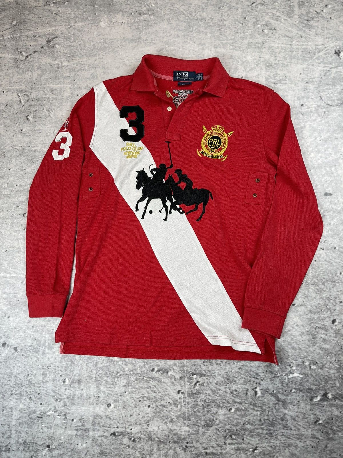 Polo Ralph Lauren NEED GONE Vintage Sosa Ralph Lauren Big Pony Rugby Polo | Grailed