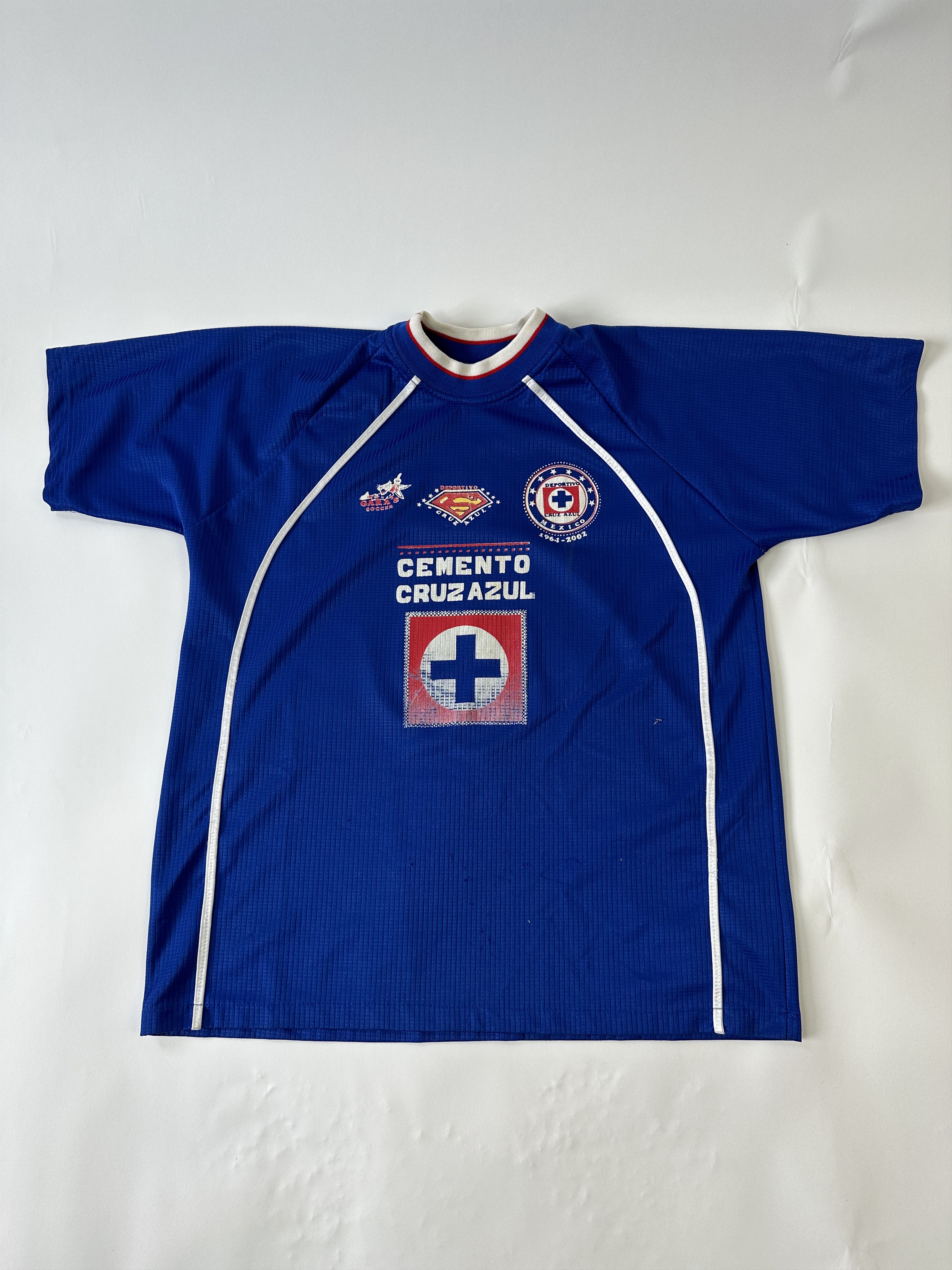 Vintage Deportivo cruz azul superman Mexico soccer jersey vintage | Grailed