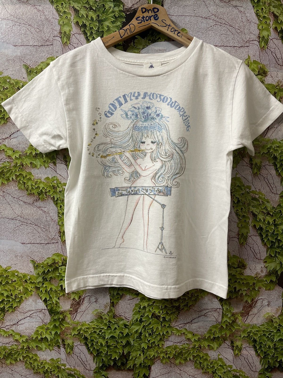 Anime × Japanese Brand × Vintage VINTAGE ANIME ADO MIZUMORI PHOTO TEE ...