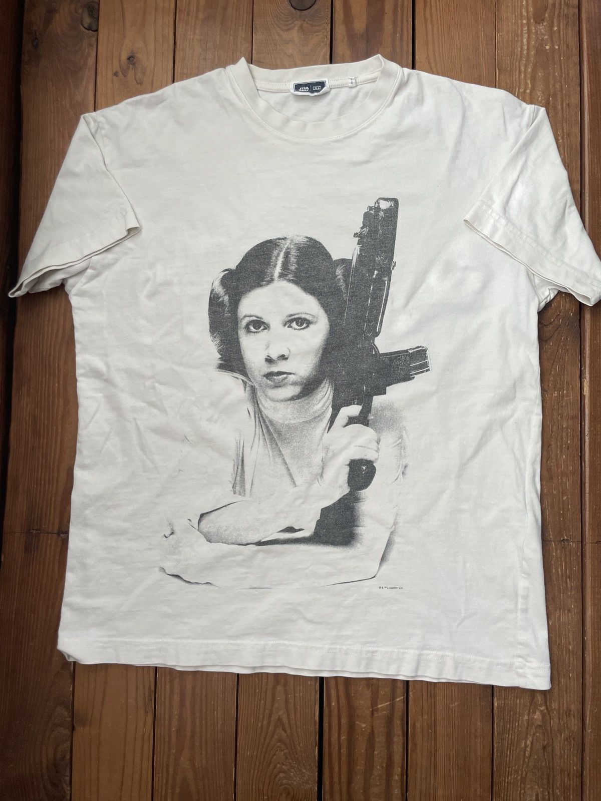 Kith Kith Star Wars Princess Leia White Tee Shirt | Grailed