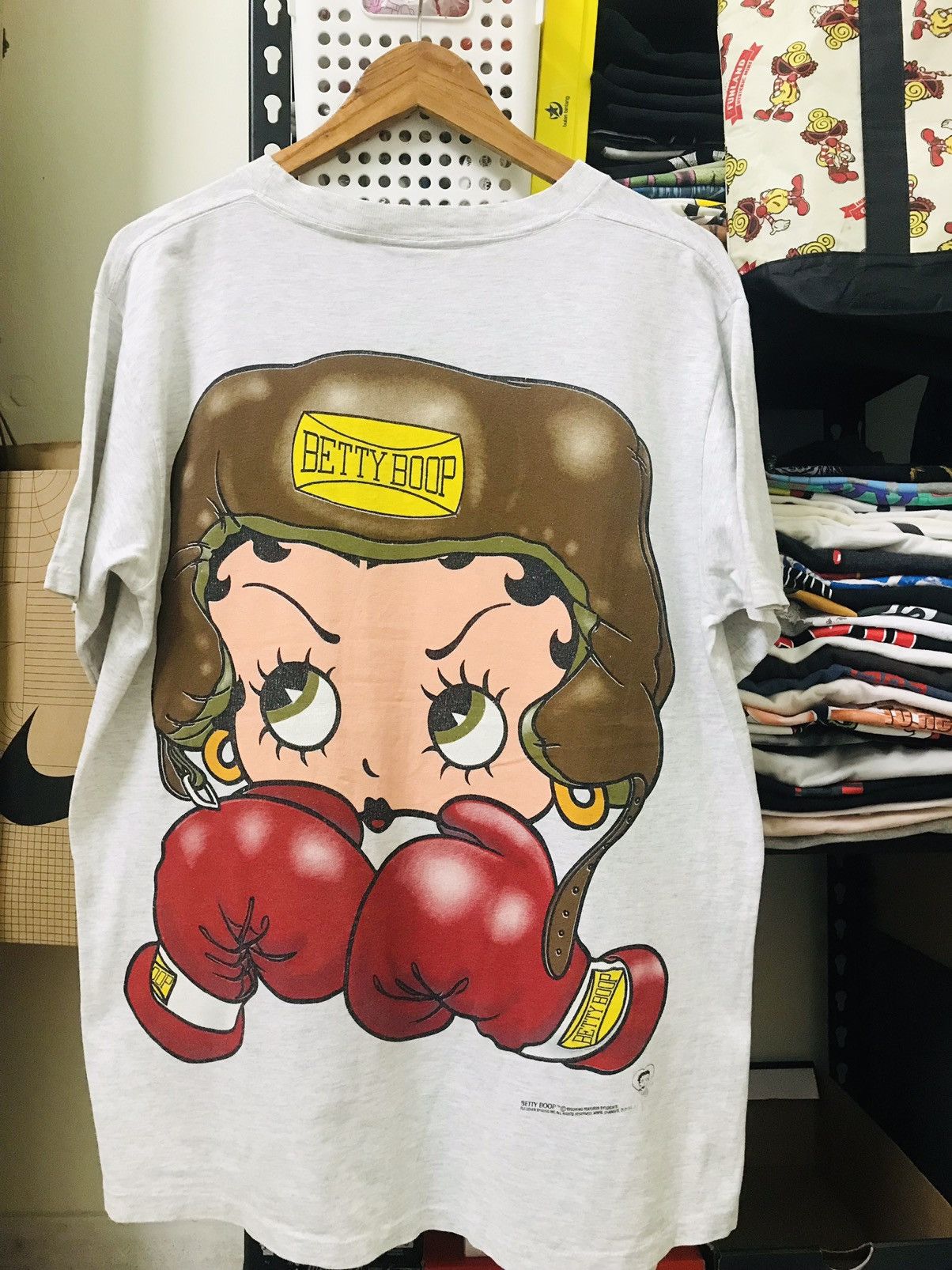 Vintage Vintage Betty Boop Boxing Big Print | Grailed