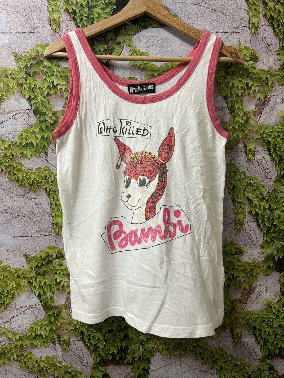 Rock Band × Seditionaries VINTAGE PUNK JAMIE REID WHO KILLED BAMBI TEE ...