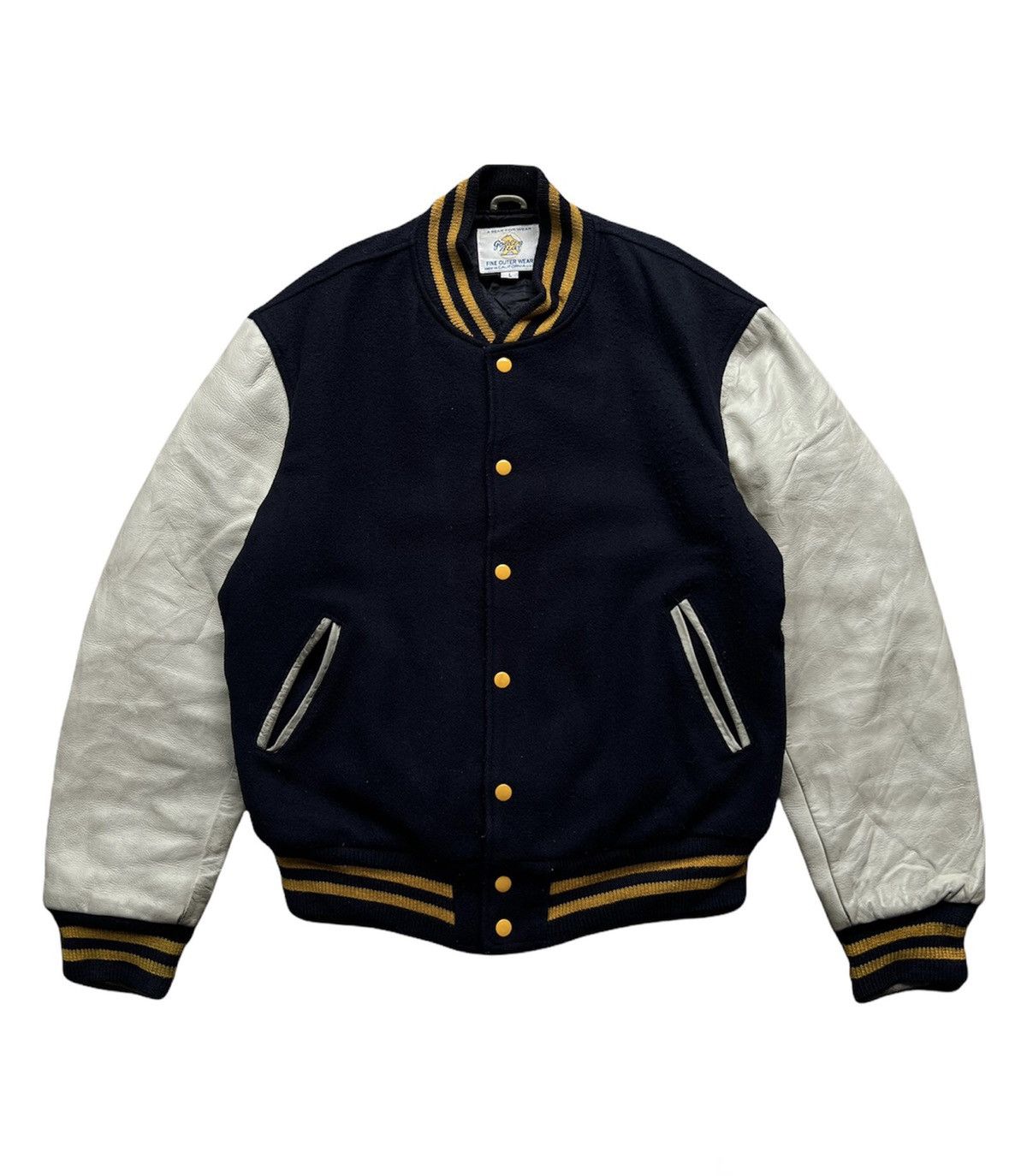 Golden Bear 💥VINTAGE GOLDEN BEAR VARSITY JACKET MADE IN USA | Grailed