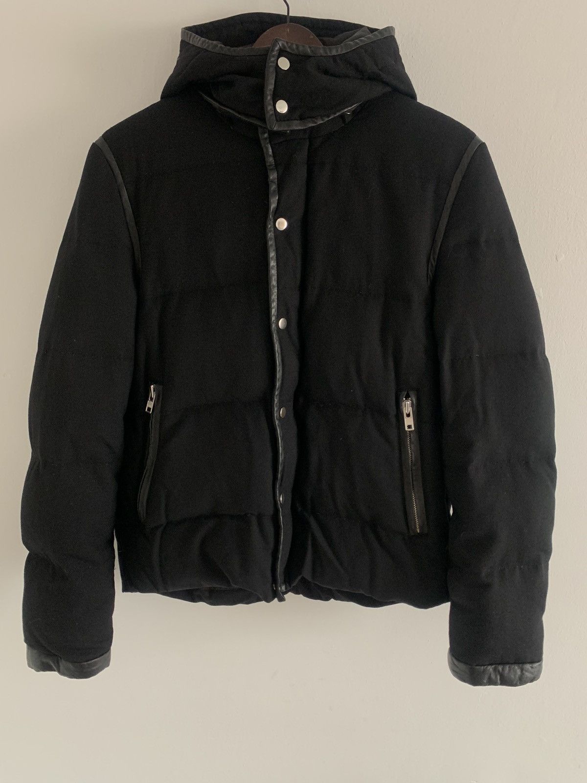 Sandro Sandro Paris Wool Puffer Jacket | Grailed