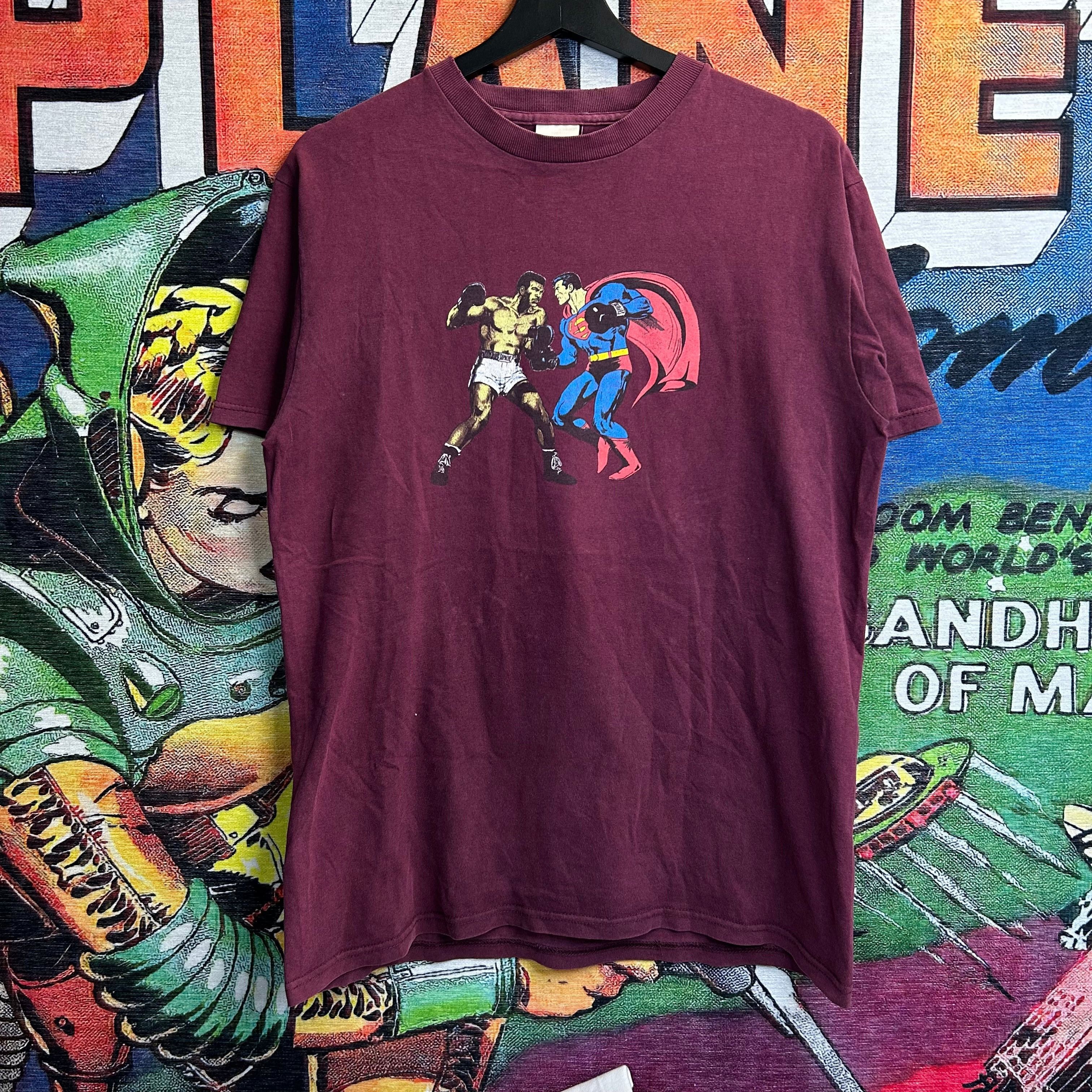 Streetwear × Supreme × Vintage 2000 Supreme Superman v. Muhammad Ali ...