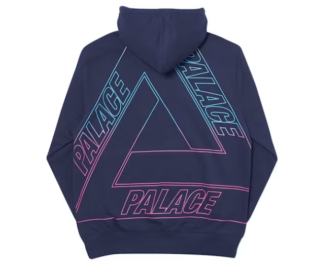 Palace Palace Linear Triple Fade Hood | Grailed