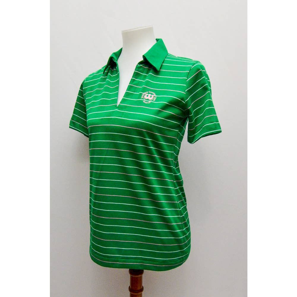 The Unbranded Brand Vintage Lady Pickering womens polo shirt green M ...