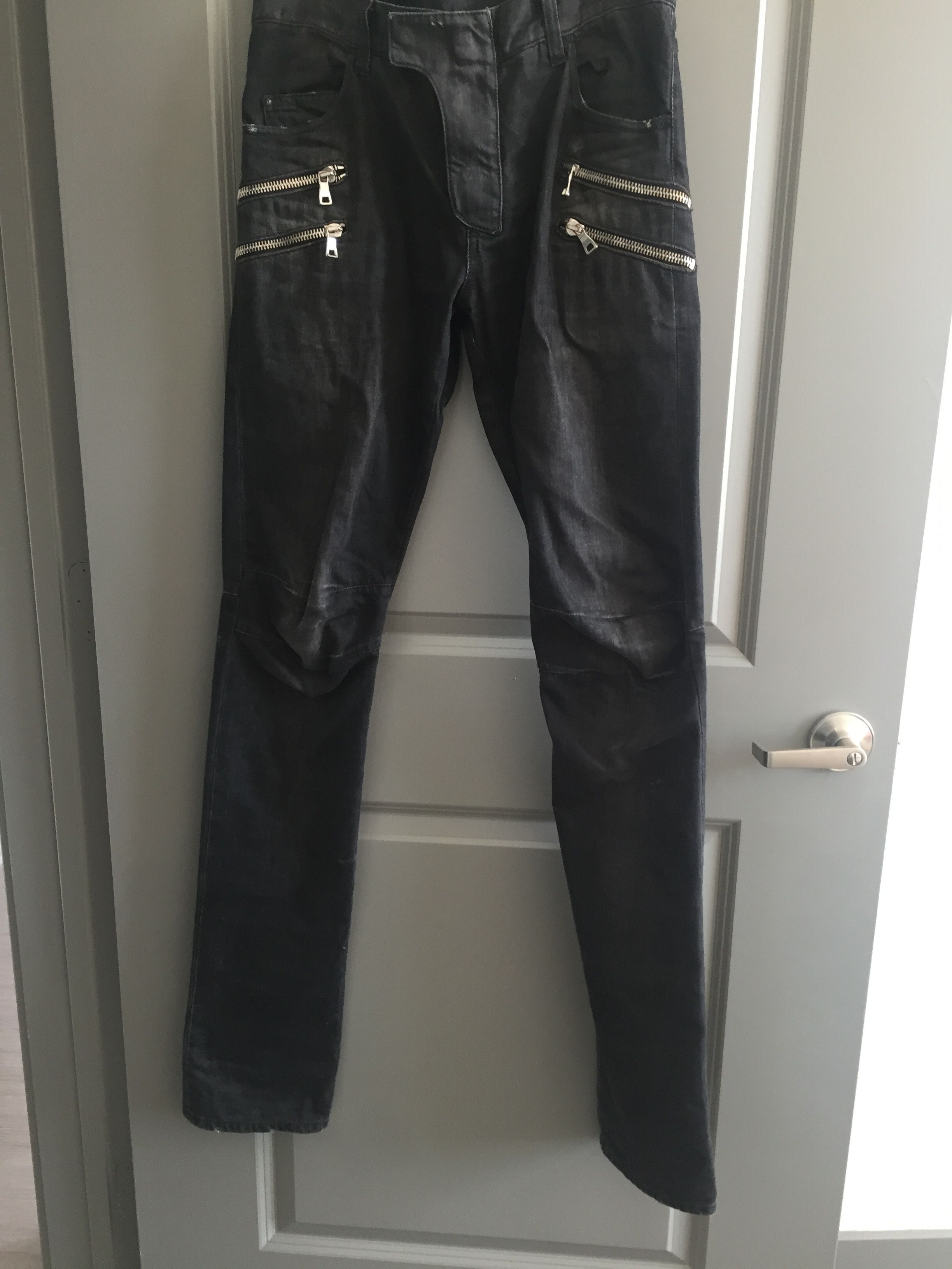 Balmain Balmain Double zipper Jeans | Grailed
