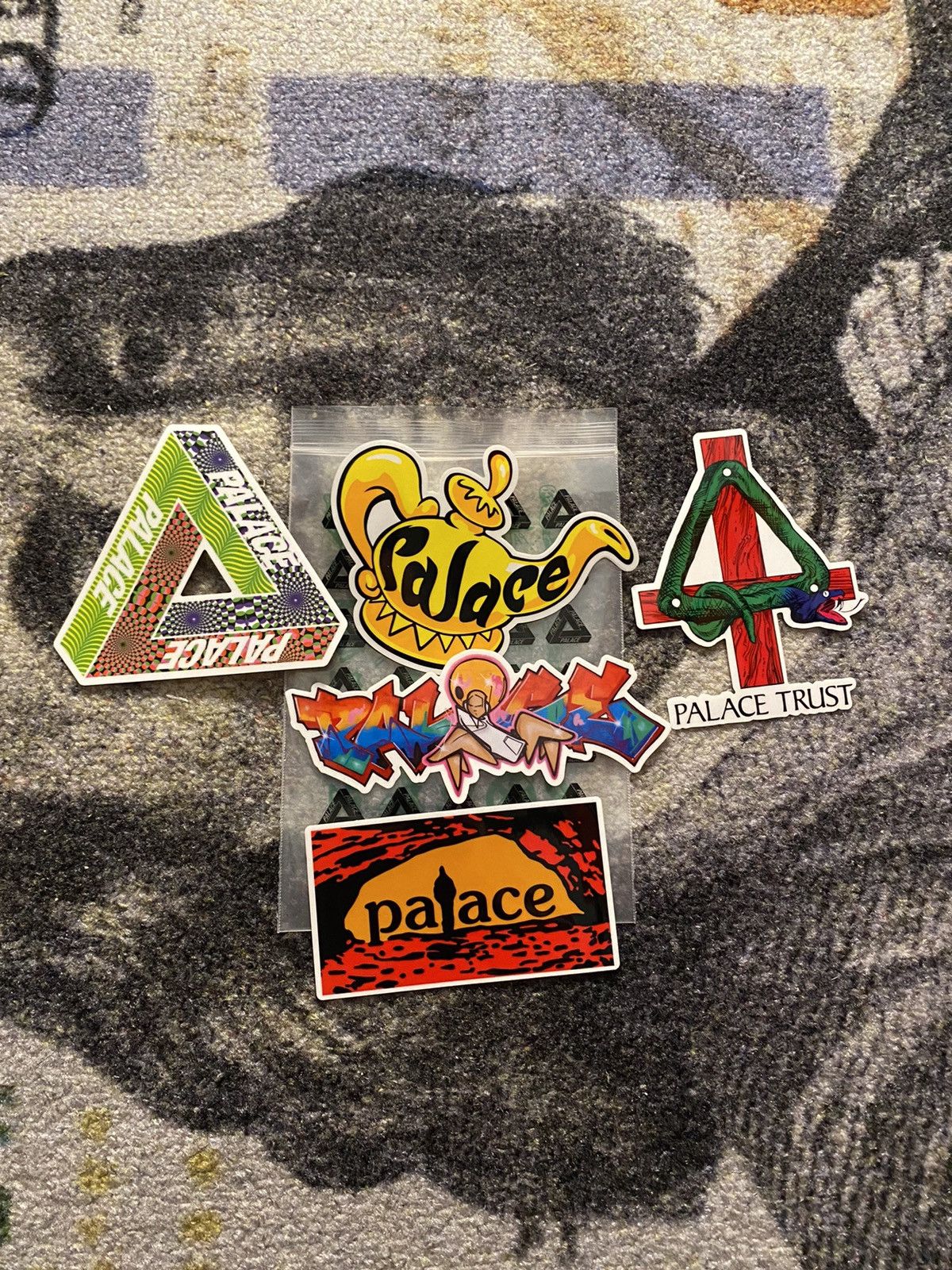 Palace PALACE HOLIDAY STICKER PACK | Grailed