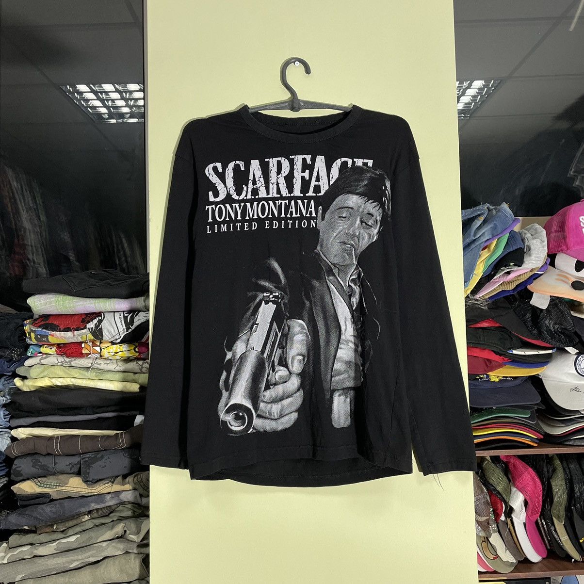 Vintage Vintage Y2K Scarface Tony Montana Horror Tee Streetwear | Grailed