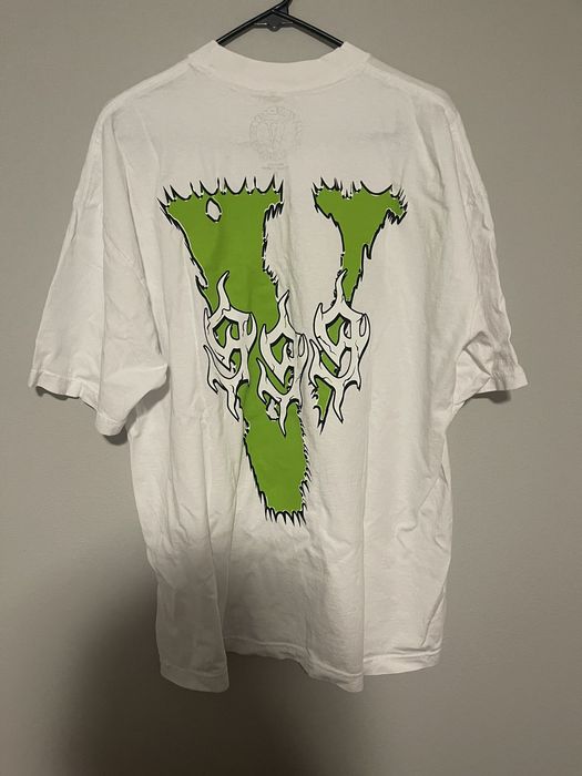 Vlone Juice Wrld 999 x Vlone Fighting Demons Tee w/ Box CD Set XL | Grailed