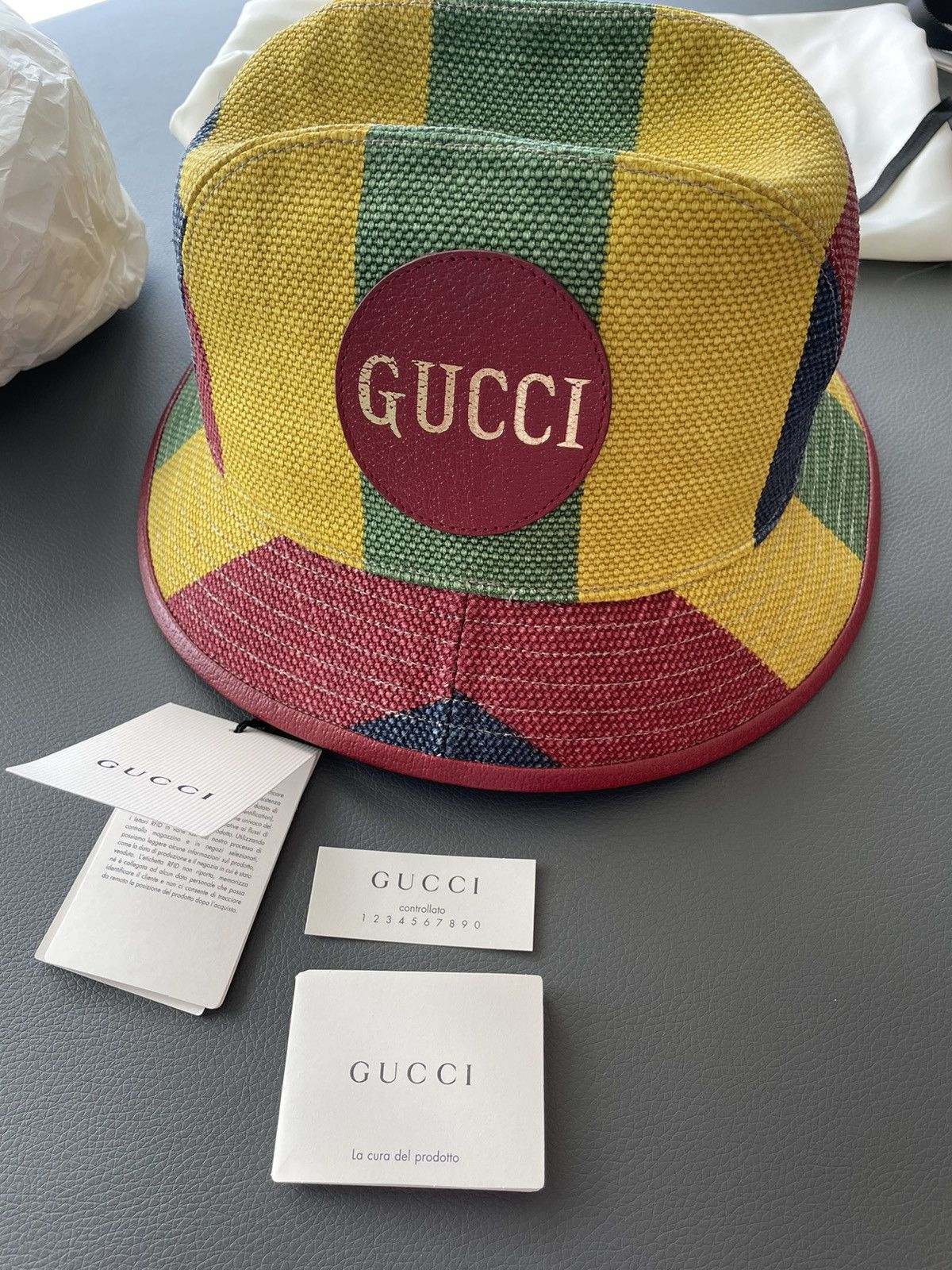 Gucci Brand New Super Runway Limited Edition Rare Gucci Logo Hat | Grailed