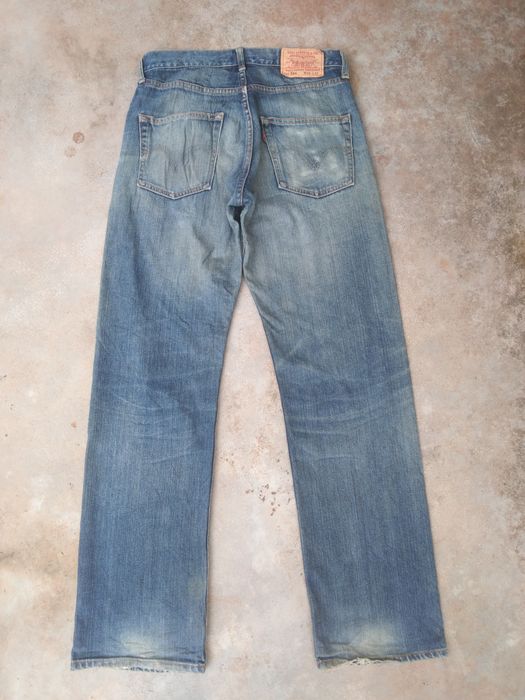 Vintage Vintage Levi's Jeans 534 Rusty Wash Distressed Denim 30x32 ...