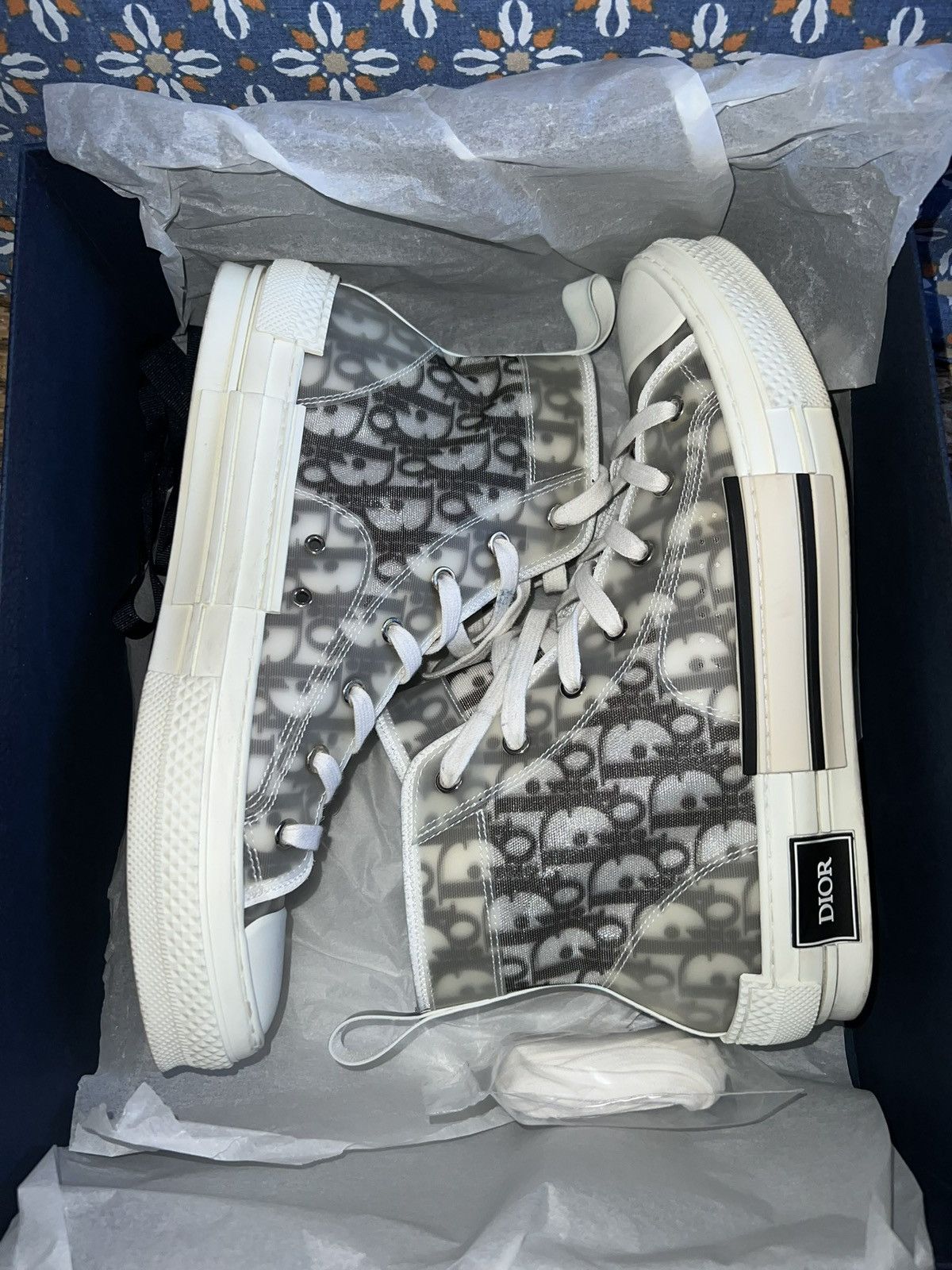 Dior Dior B23 Converse - Black & White | Grailed