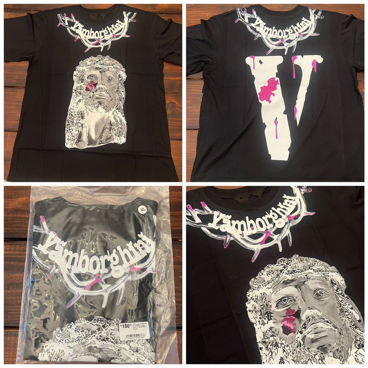 Vlone VLONE Yams Day Jesus Piece Tee Shirt | Grailed
