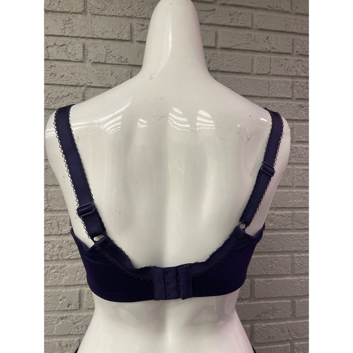 Other Fit Fully Yours Nicole Lingerie purple Lilac Lace Bra 34H | Grailed