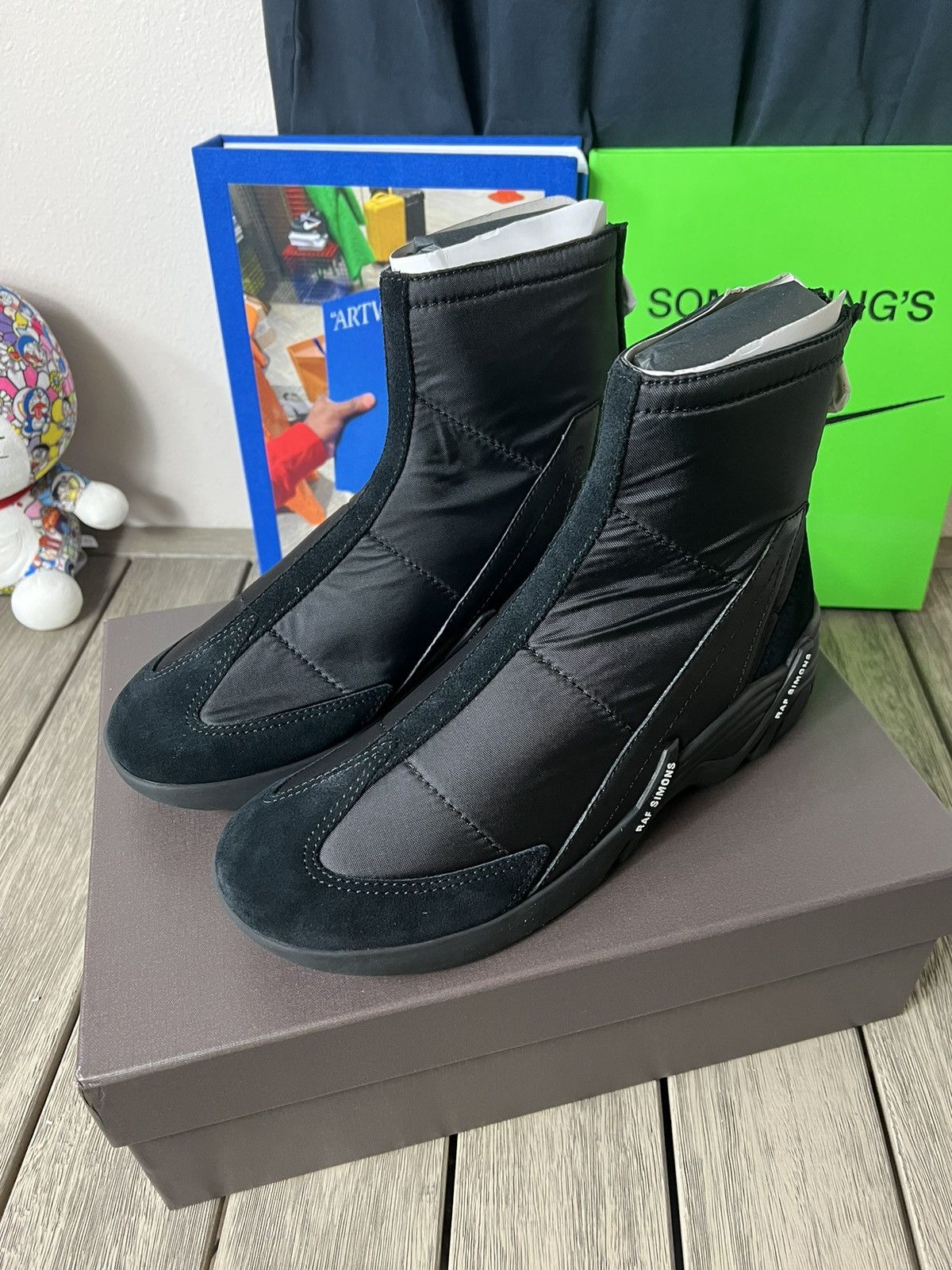 Raf Simons Raf Simons Cylon Nylon Chelsea Boot | Grailed
