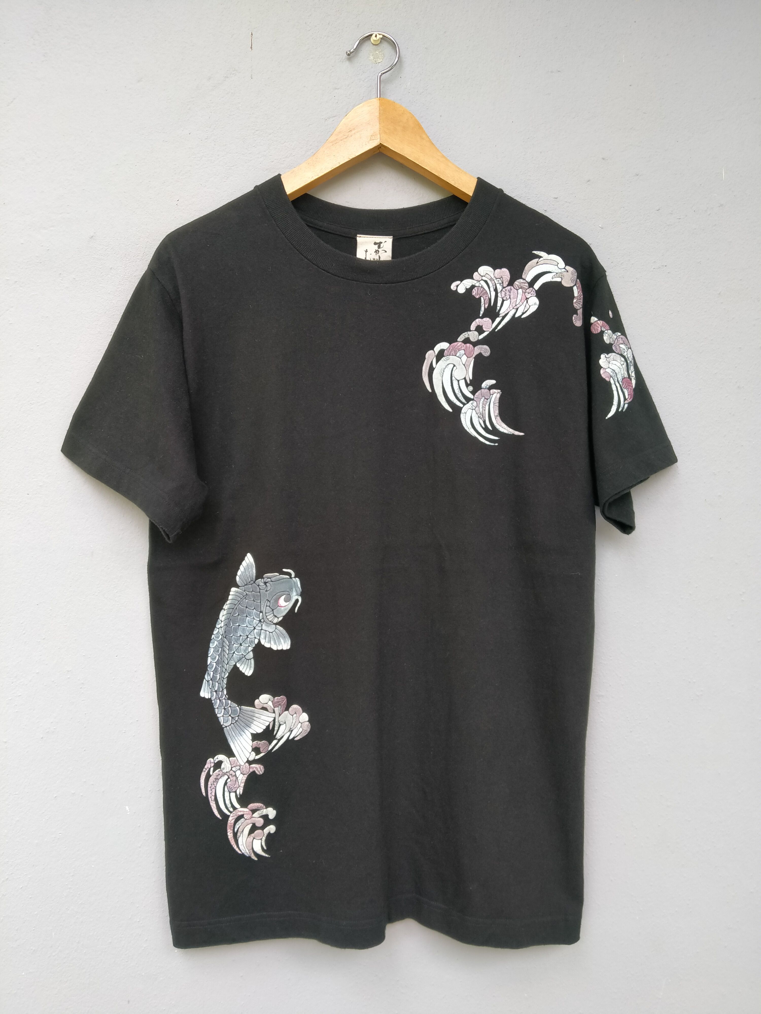 Kuro Japanese Brand Koi Fisher Bold Printed | Grailed