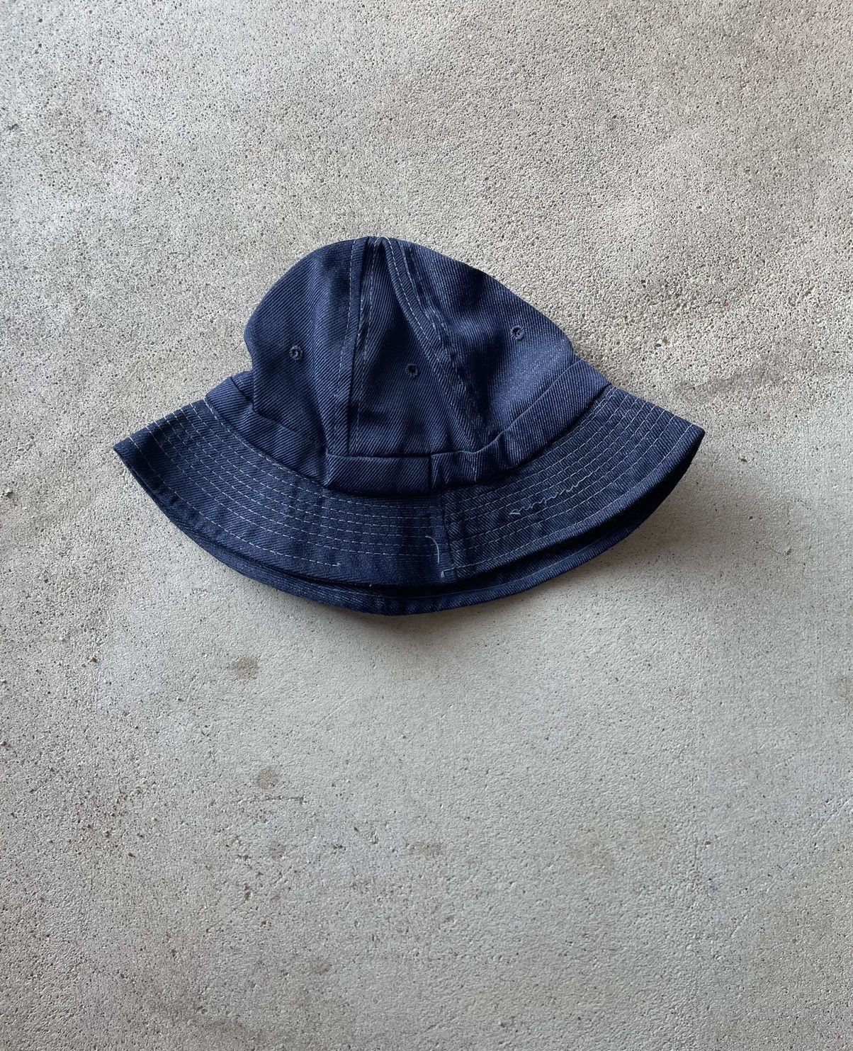 Vintage Vintage 60s Korean War Army Denim Bucket hat | Grailed