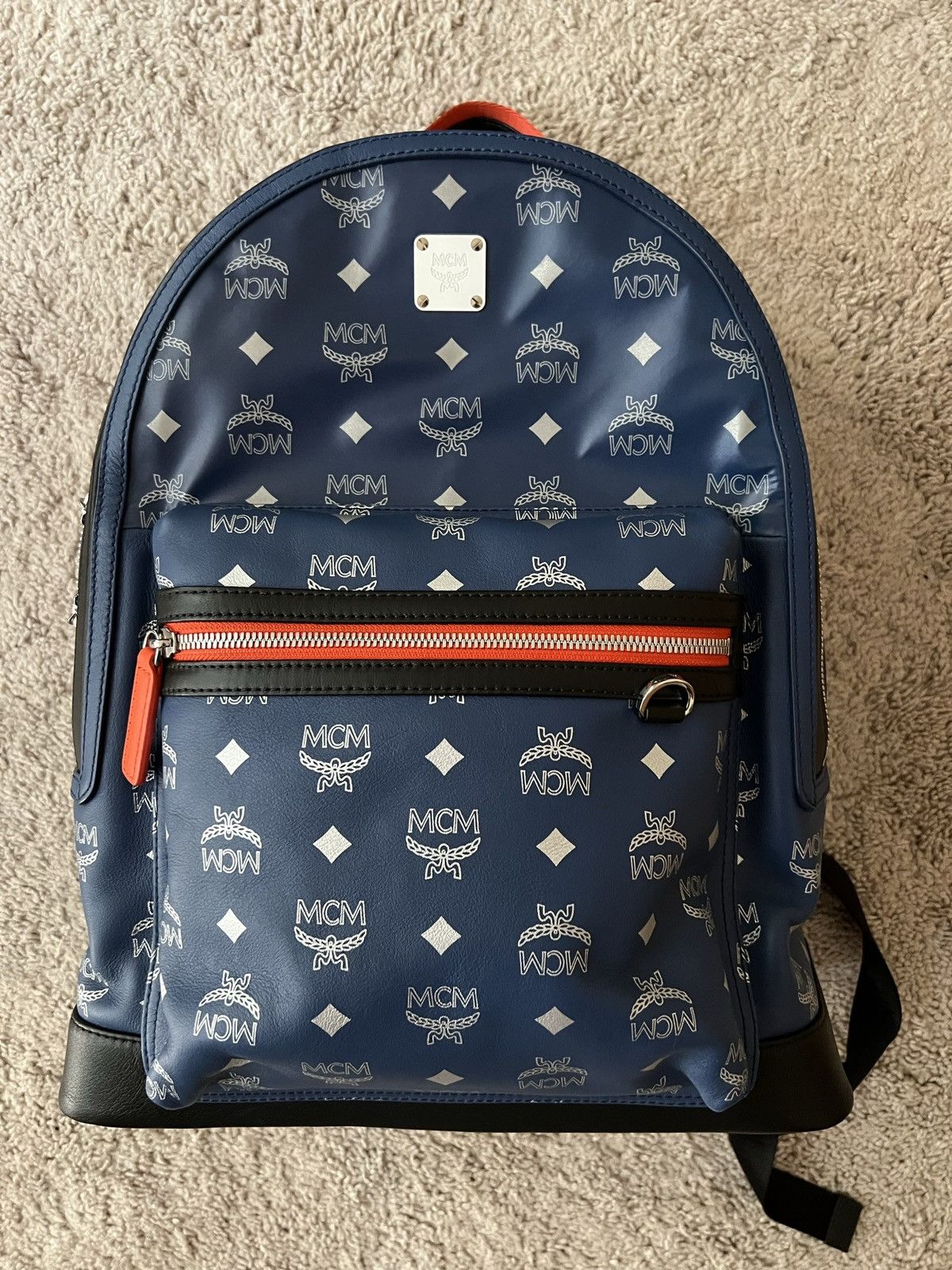 MCM MCM Viesto Blue Backpack | Grailed