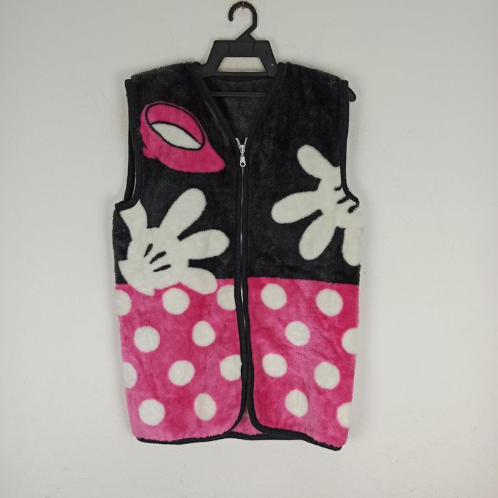 Mickey Mouse 🔥STEALS🔥 Rare Disney Minnie Mouse Vest Fleece | Grailed