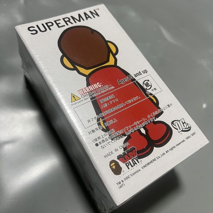 Bape BAPE superman figure | Grailed