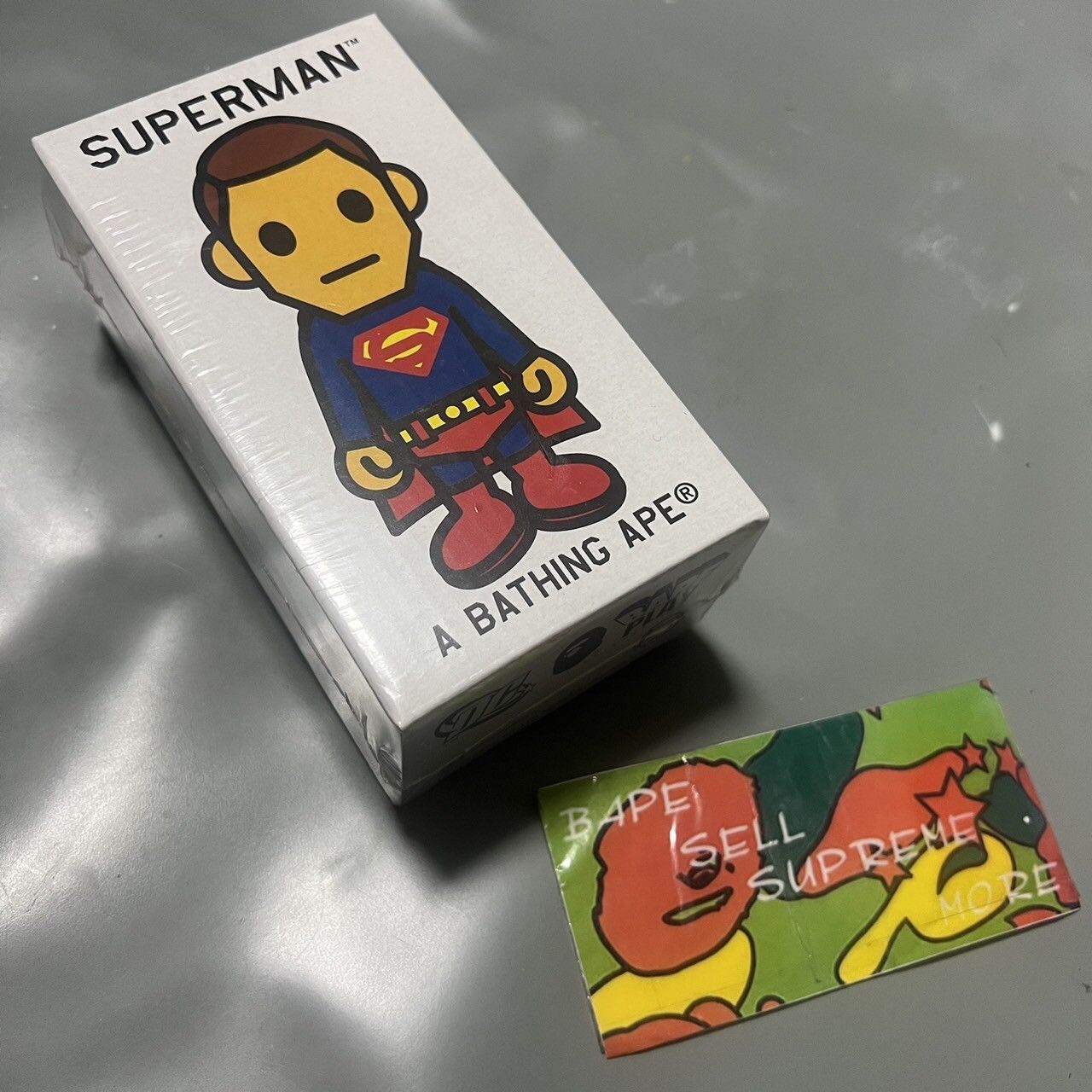 Bape BAPE superman figure | Grailed