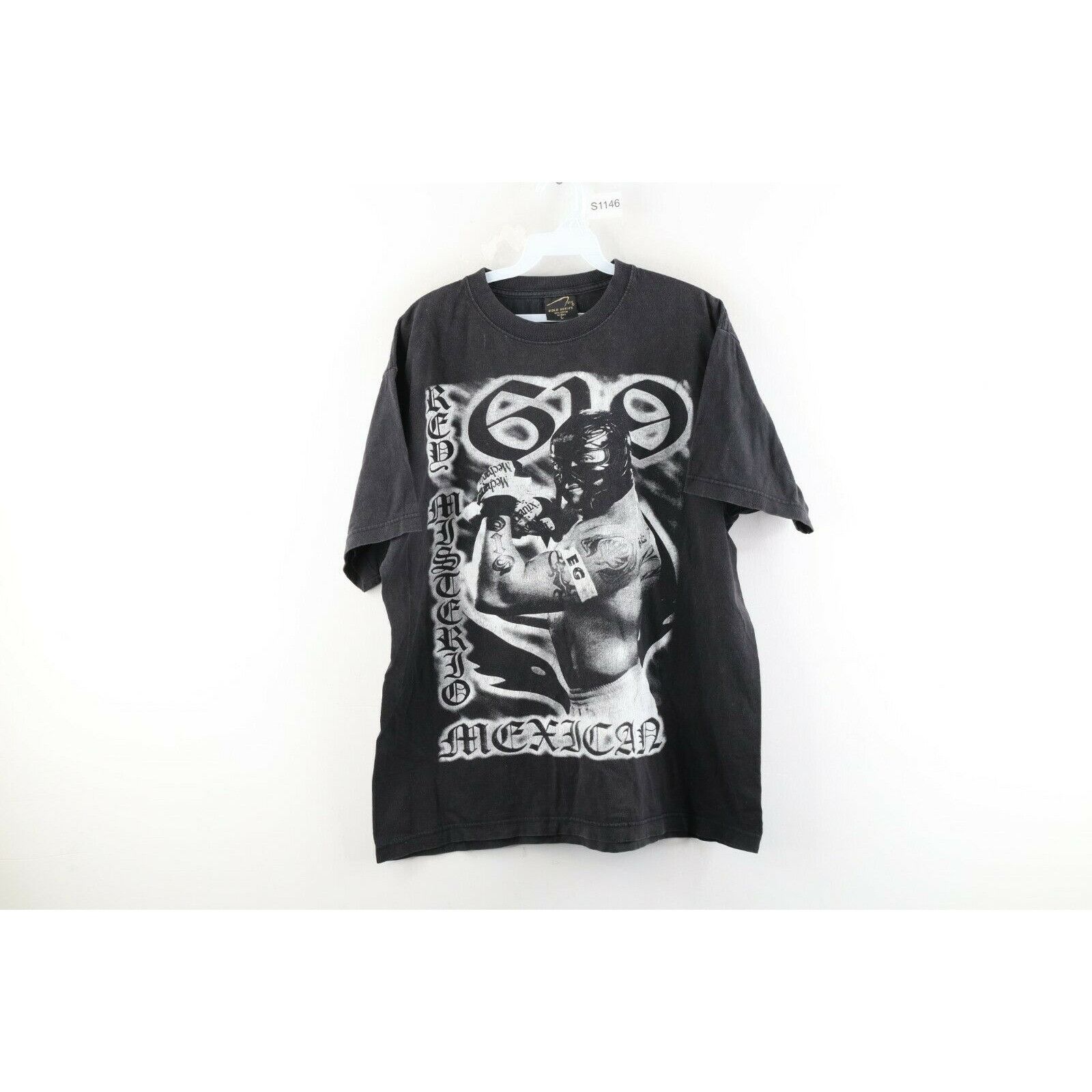 Vintage Vintage 90s Rey Mysterio 619 Mexican Wrestling T-Shirt | Grailed