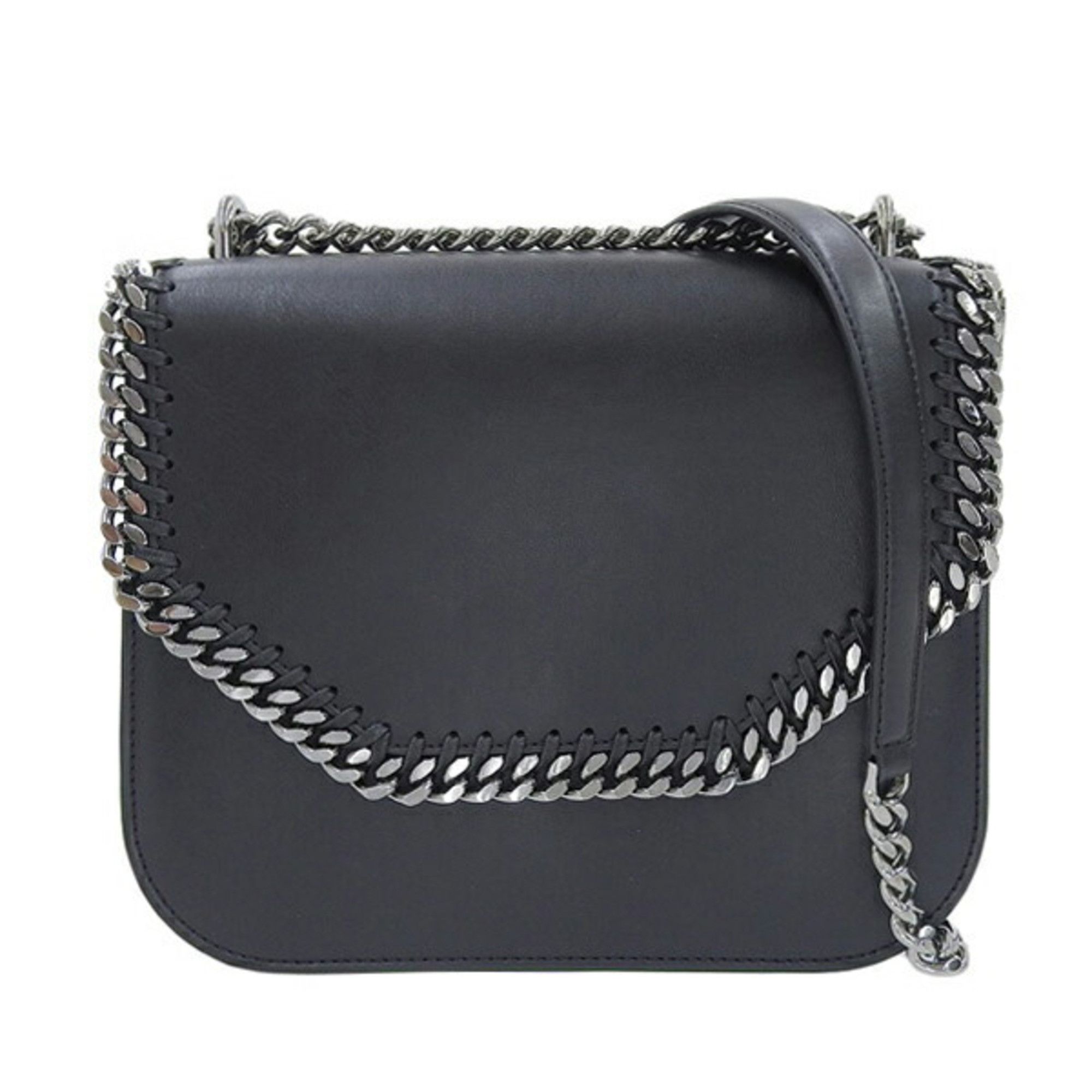 Stella McCartney STELLA McCARTNEY Falabella Box Chain Shoulder Bag ...