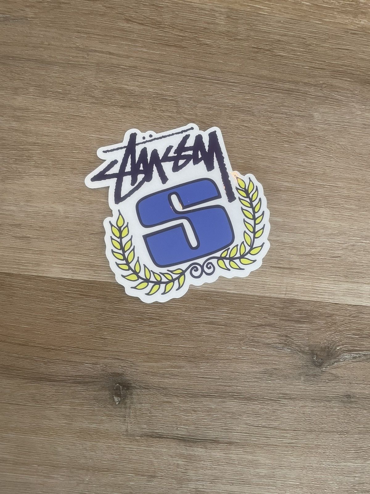 Streetwear × Stussy STUSSY S-EMBLEM CHAMPIONS LOGO Slappy Sticker New ...